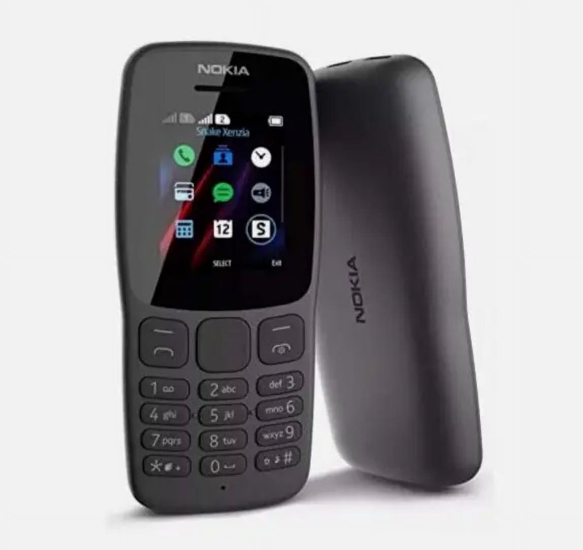 Nokia 106 Simple Feature Cell, Durable Design, User-Friendly Interface ...