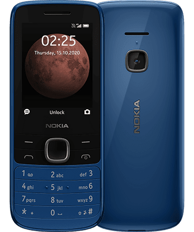 Nokia 225 4G TA-1282 GSM Unlocked Phone - Classic Blue - Walmart.com
