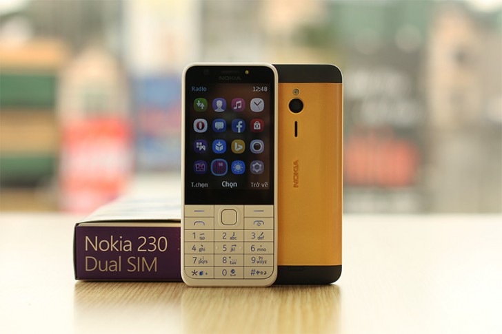 Nokia 230 3G Dual Sim Version Phone, Multi Language, Front Camera ...