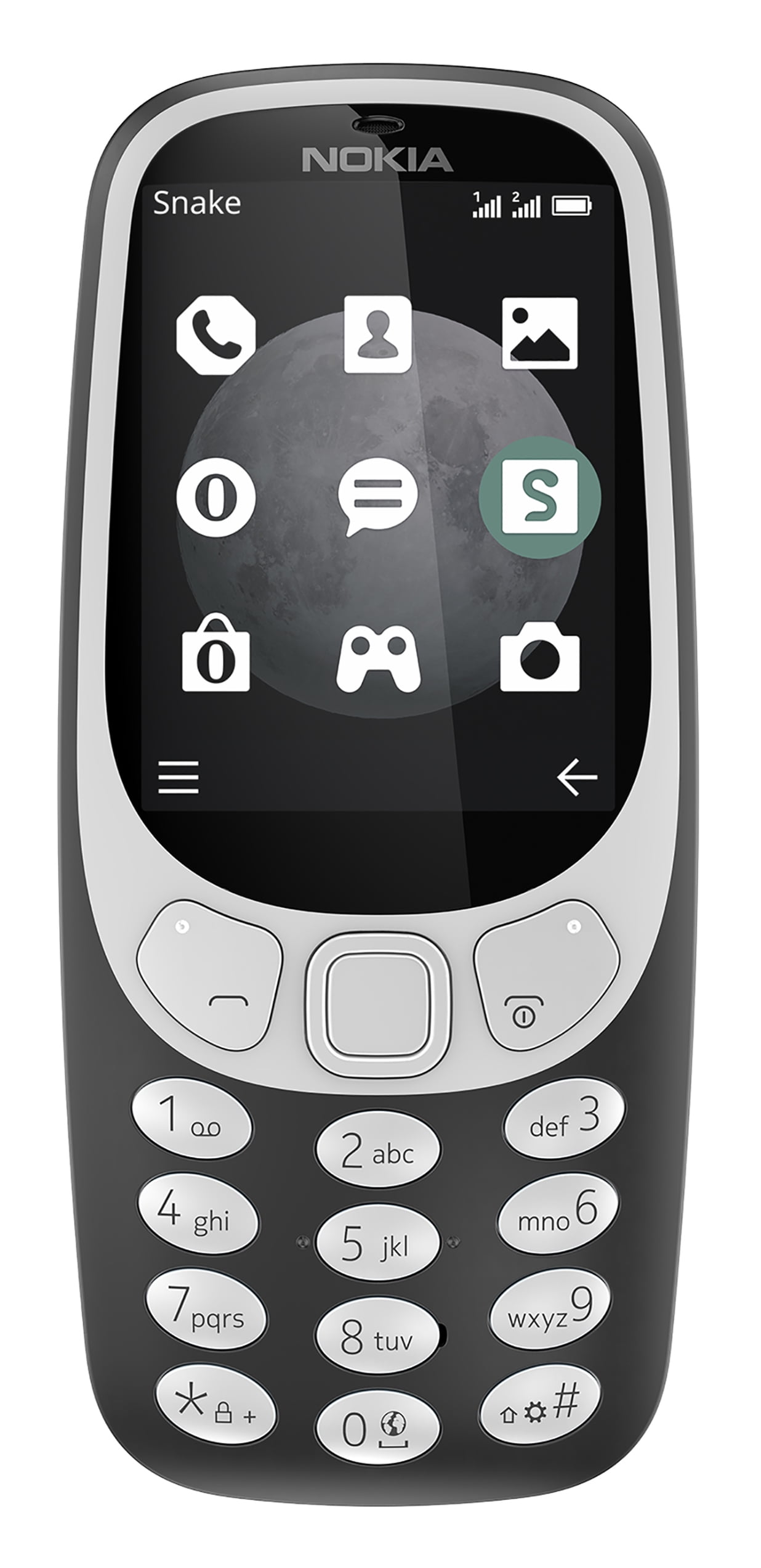 Open Box Nokia 3310 TA-1036 Unlocked GSM 3G Android Phone - Charcoal ...