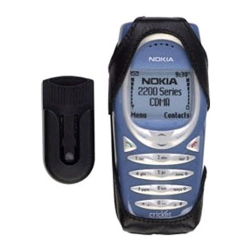 Nokia Belt Clip Leather Case for Nokia 2220/2260/2270 - Black - Walmart.com