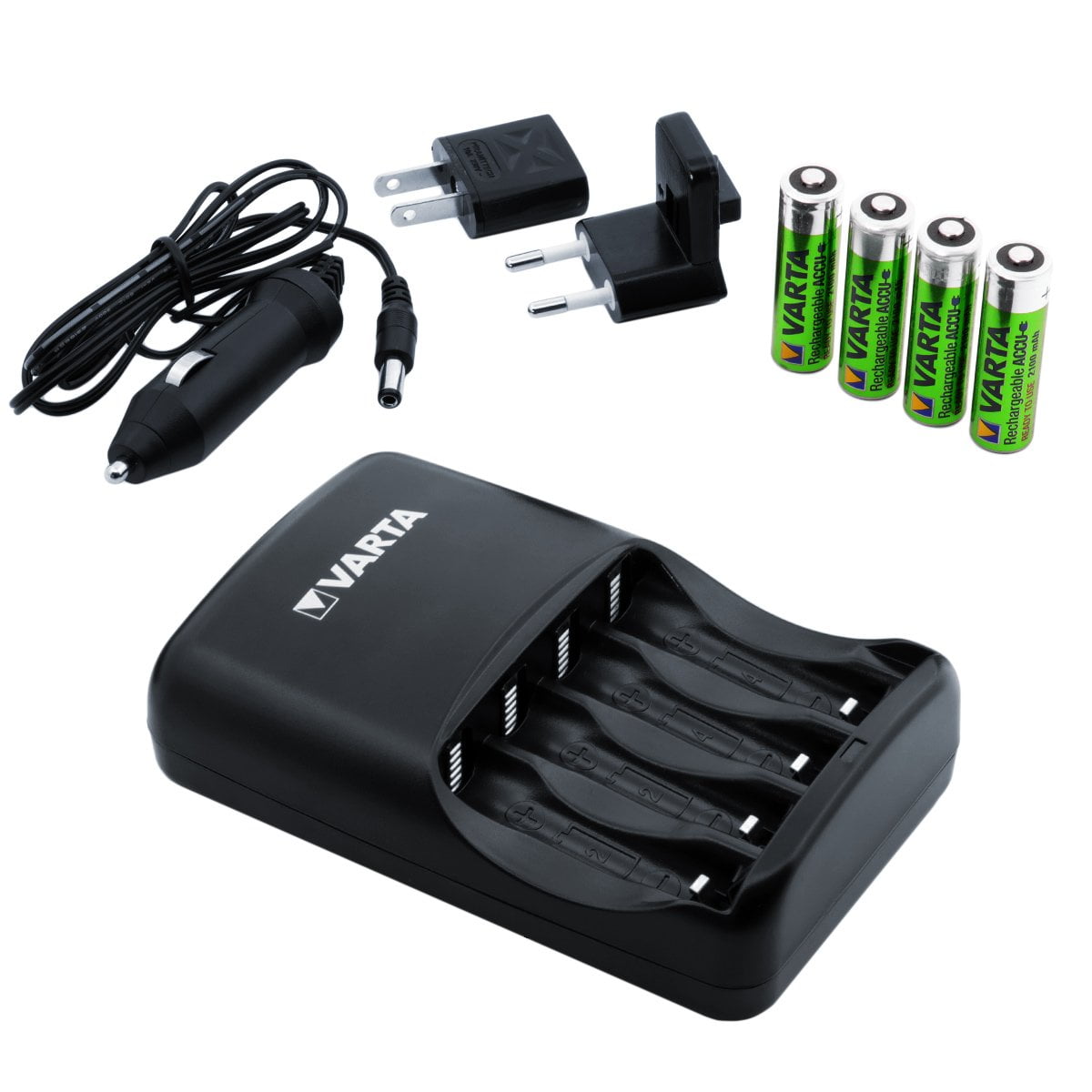Nokta Charging Kit (AC, Car Charger, 4x AA Rechargeable NIMH) - Walmart.com