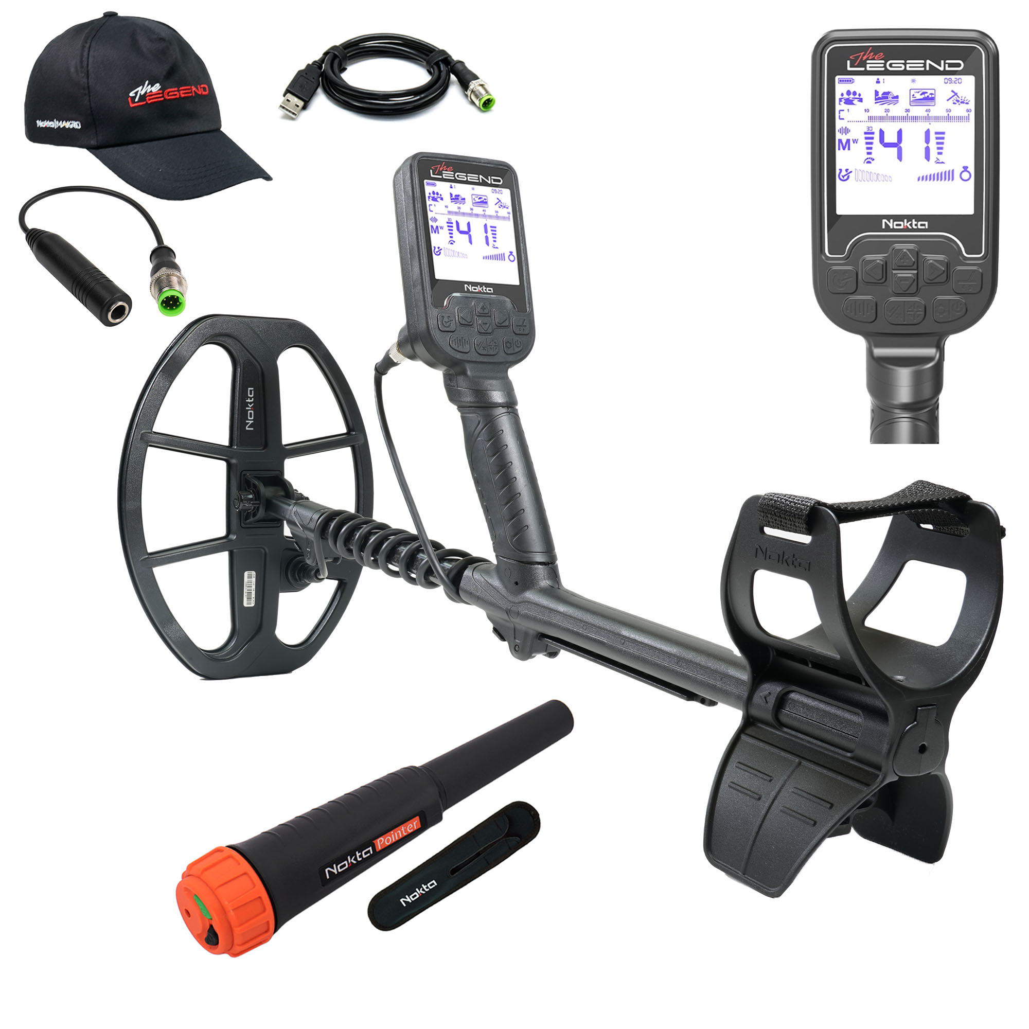 Nokta Legend w/ LG30 Coil and Nokta Pinpointer - Walmart.com