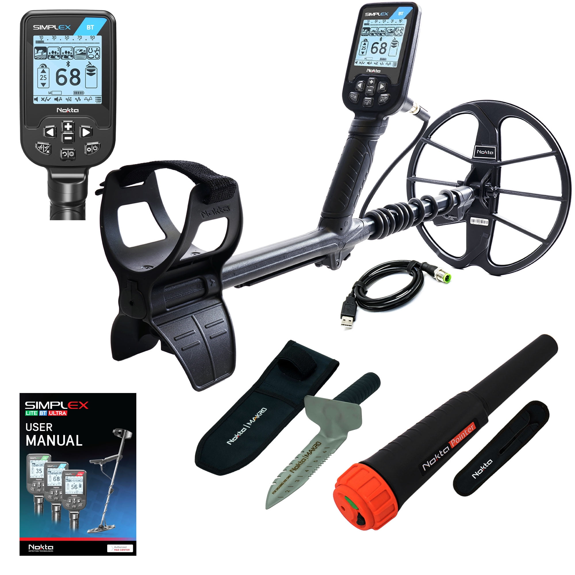 Nokta Simplex BT, Nokta Pinpointer and Digger - Walmart.com