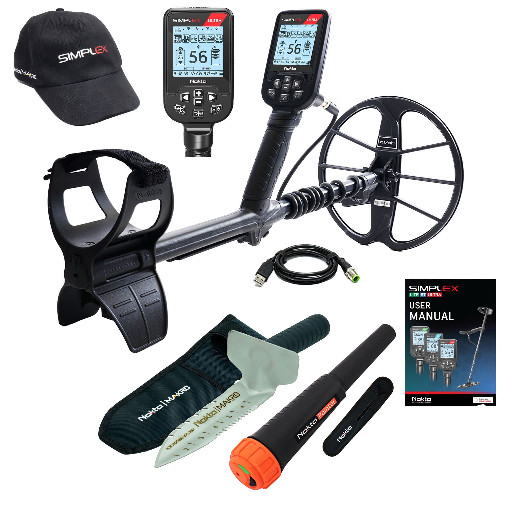 Nokta Simplex ULTRA, Nokta Pinpointer and Digger - Walmart.com