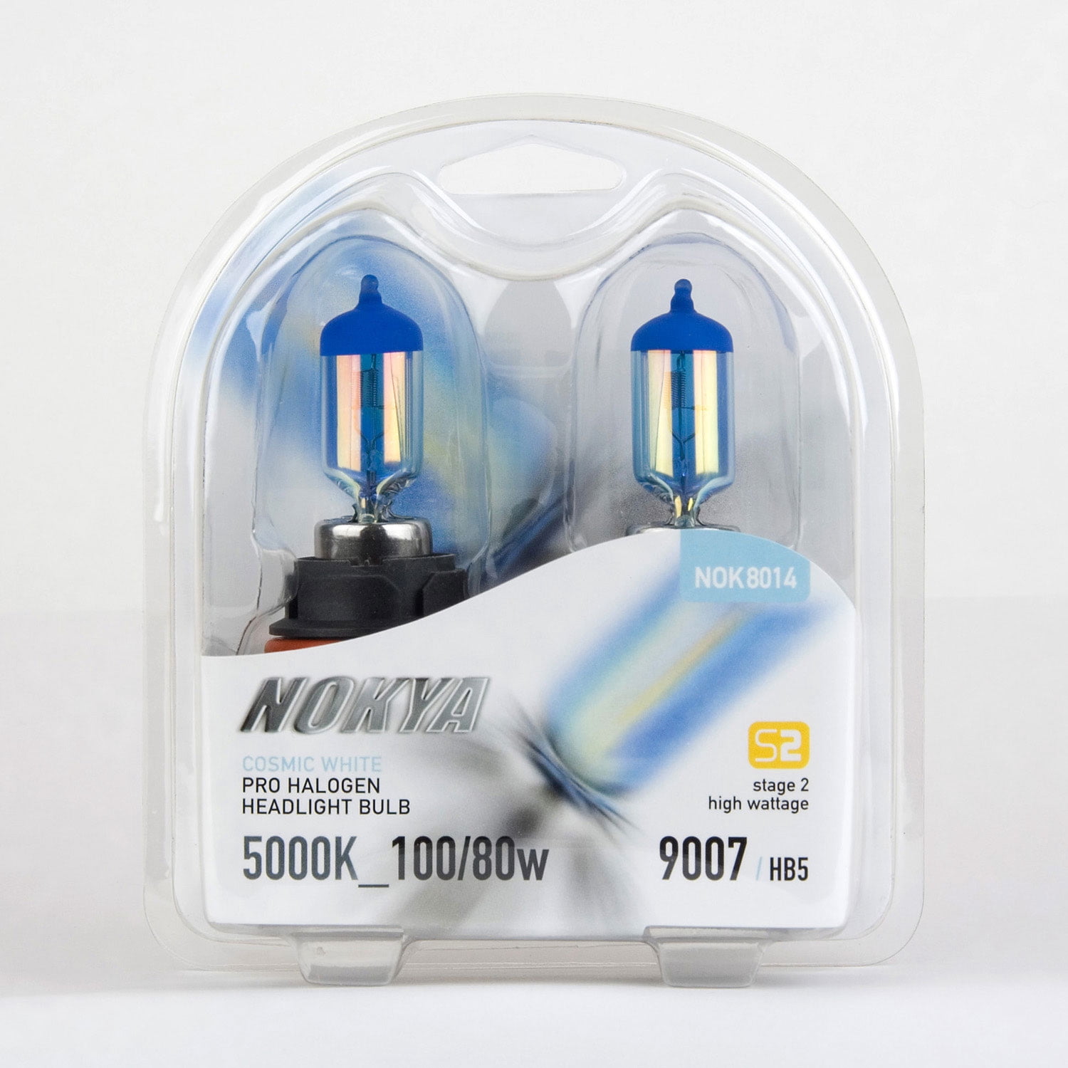 Nokya 9007 (HB5) Cosmic White Pro Halogen 5000K Headlight / Fog Light ...