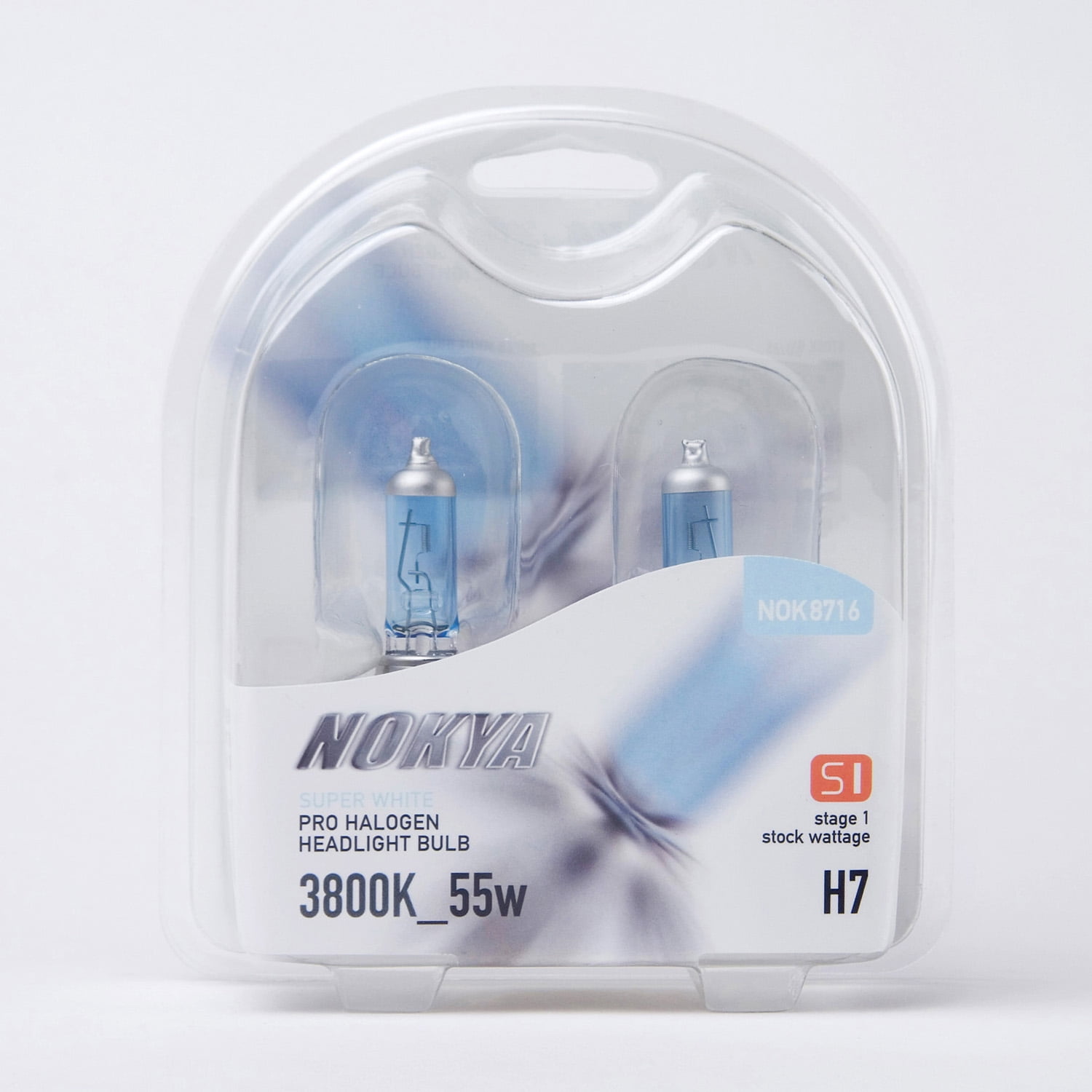 Nokya Pro-Halogen DOT Super White 3800K Headlight Bulb (1 Pair) H7 55W ...