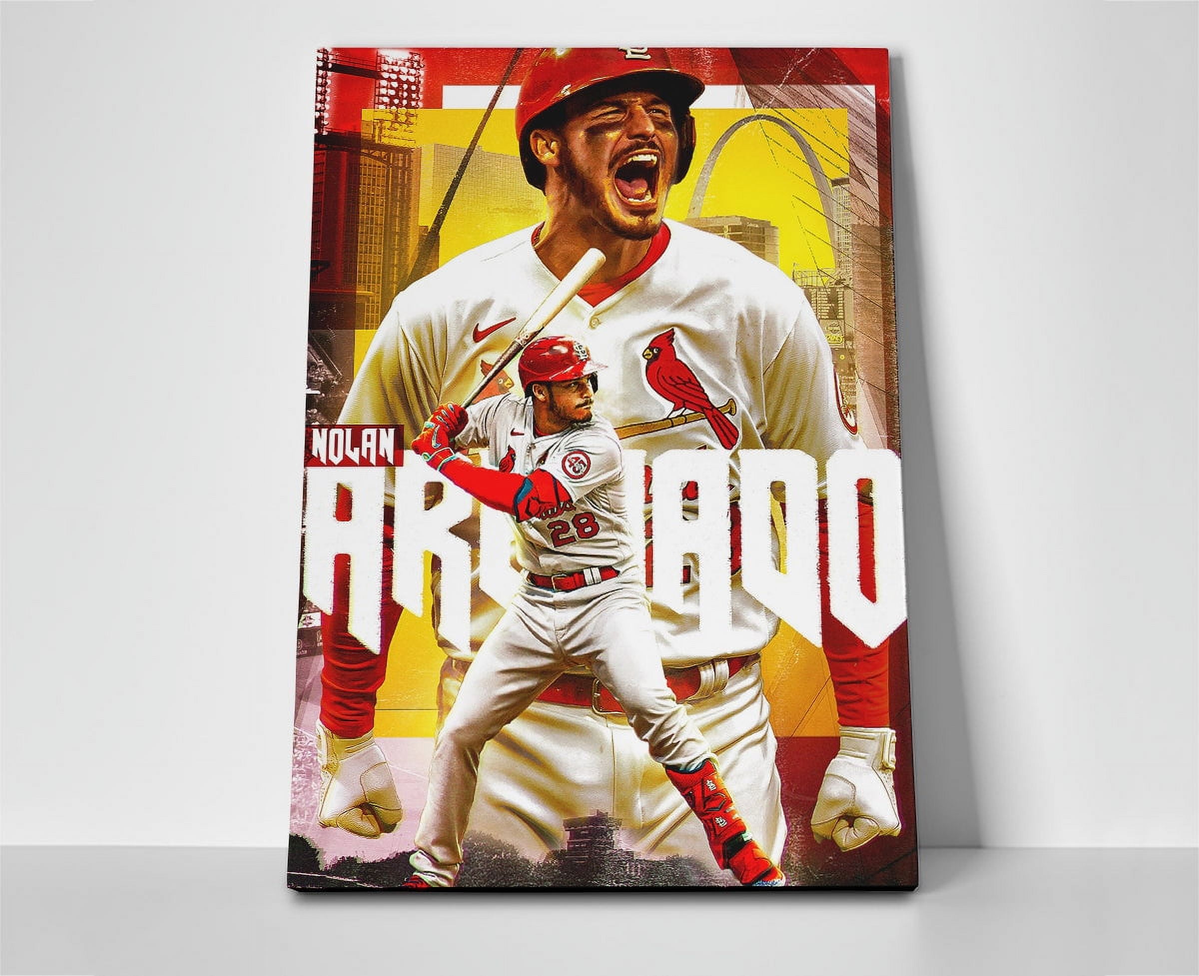 Nolan Arenado Cardinals Poster or Wrapped Canvas - Walmart.com