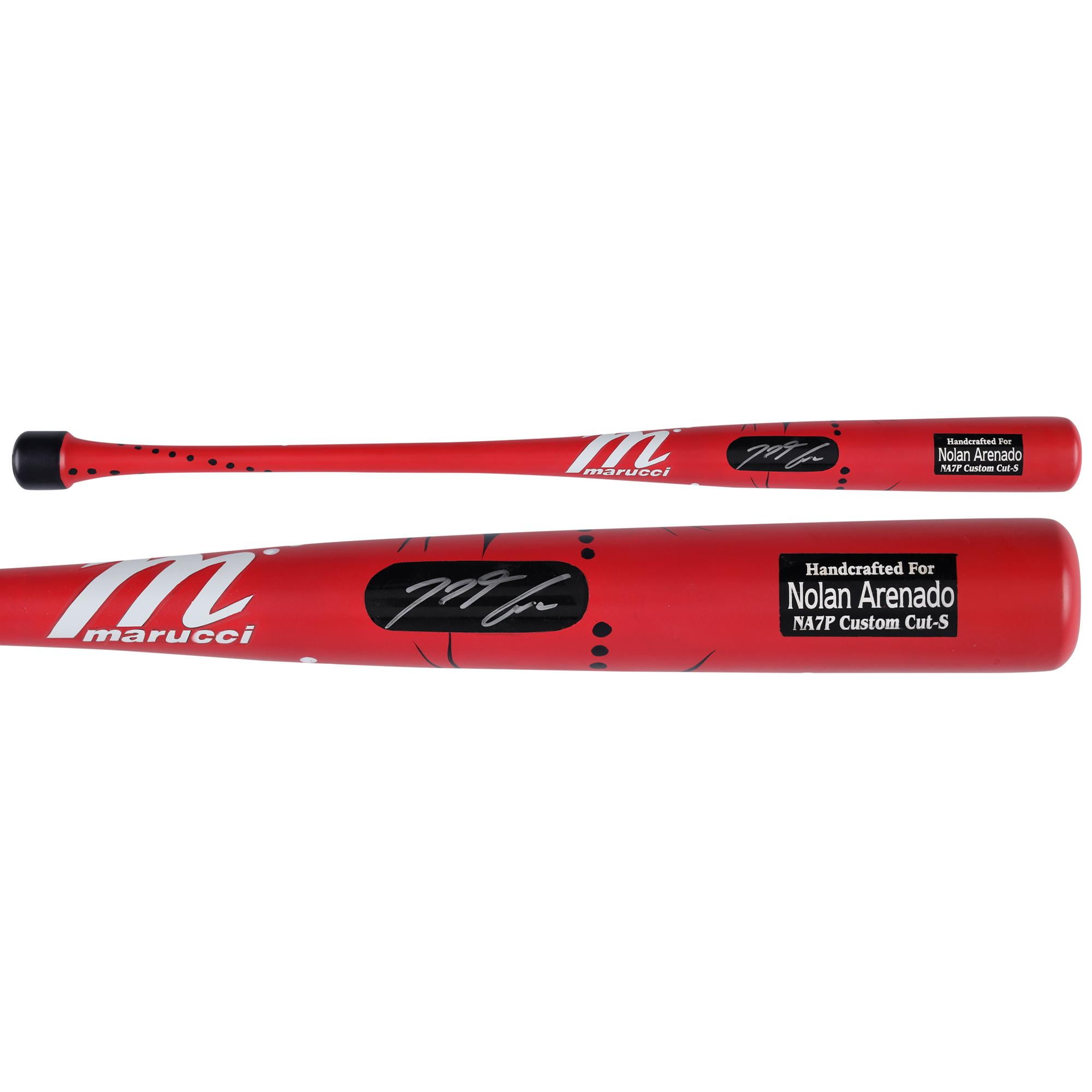 Nolan Arenado St. Louis Cardinals Autographed Bat - Art by Stadium ...
