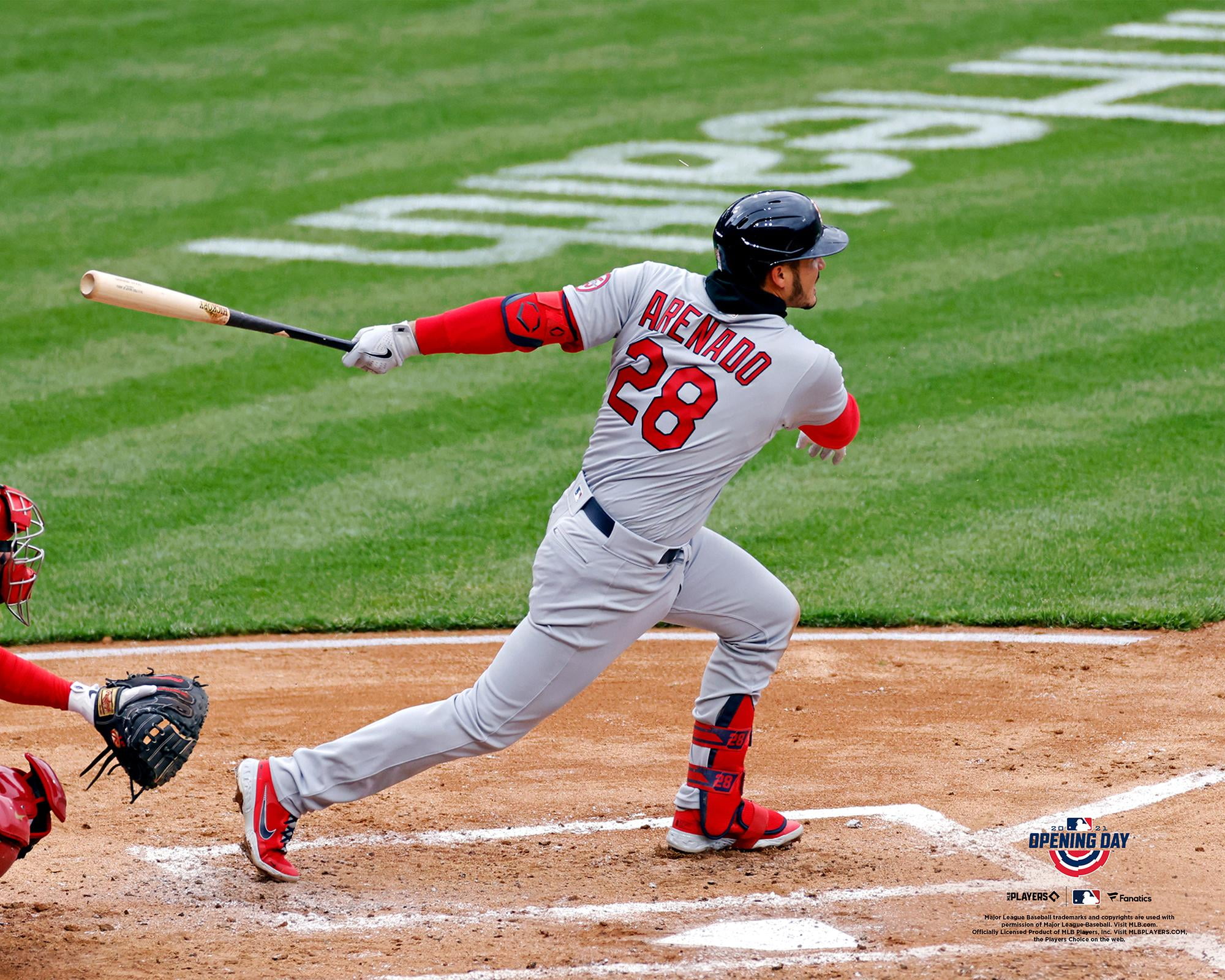 Nolan Arenado St. Louis Cardinals Unsigned 2021 Opening Day Cardinals ...