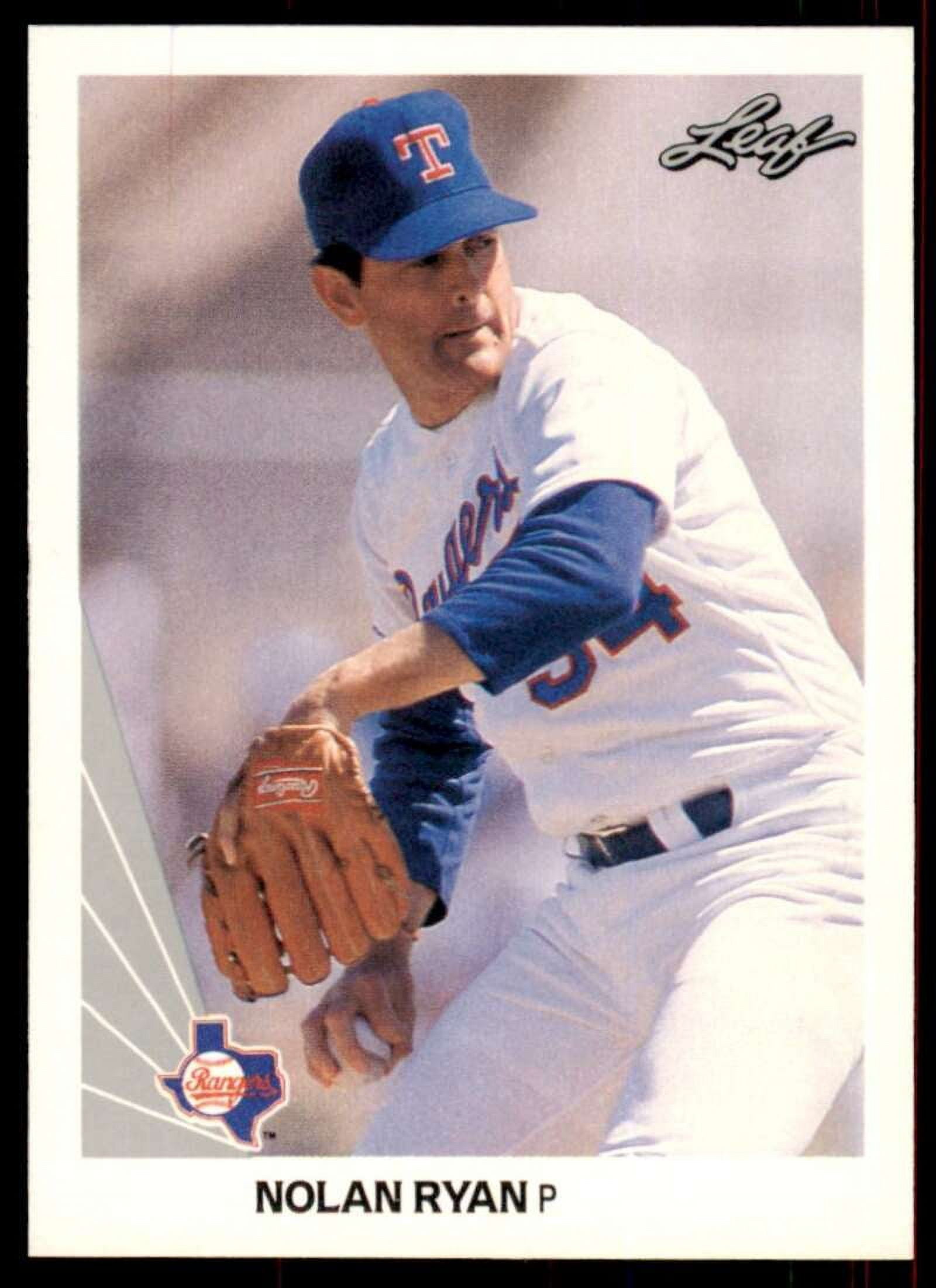 Nolan Ryan Card 1990 Leaf #21 - Walmart.com