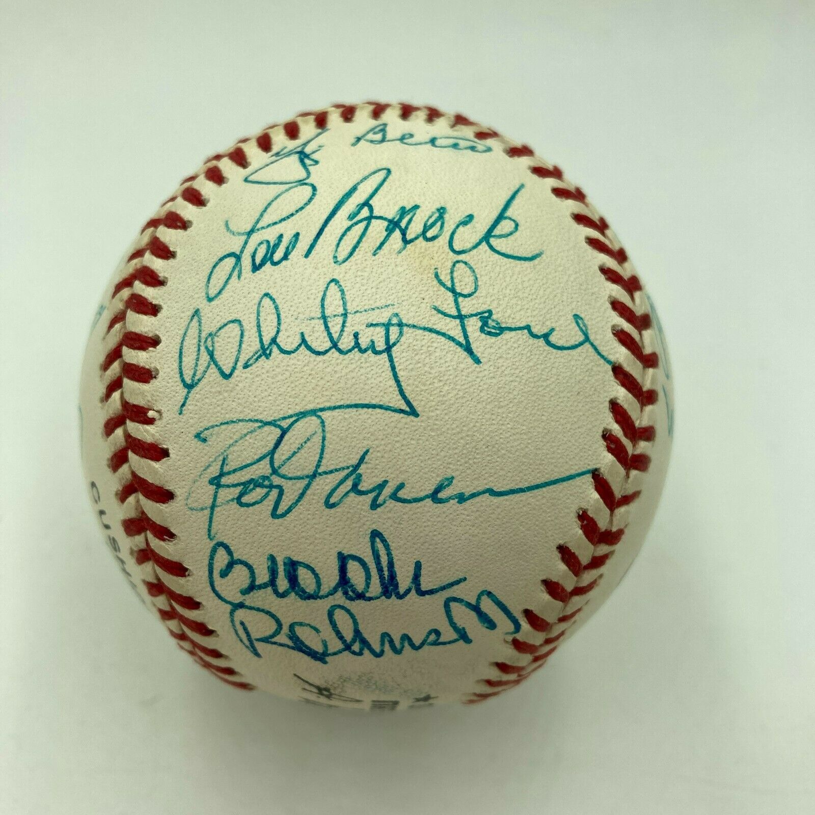 Nolan Ryan Tom Seaver Cal Ripken Jr Stan Musial HOF Multi Signed ...