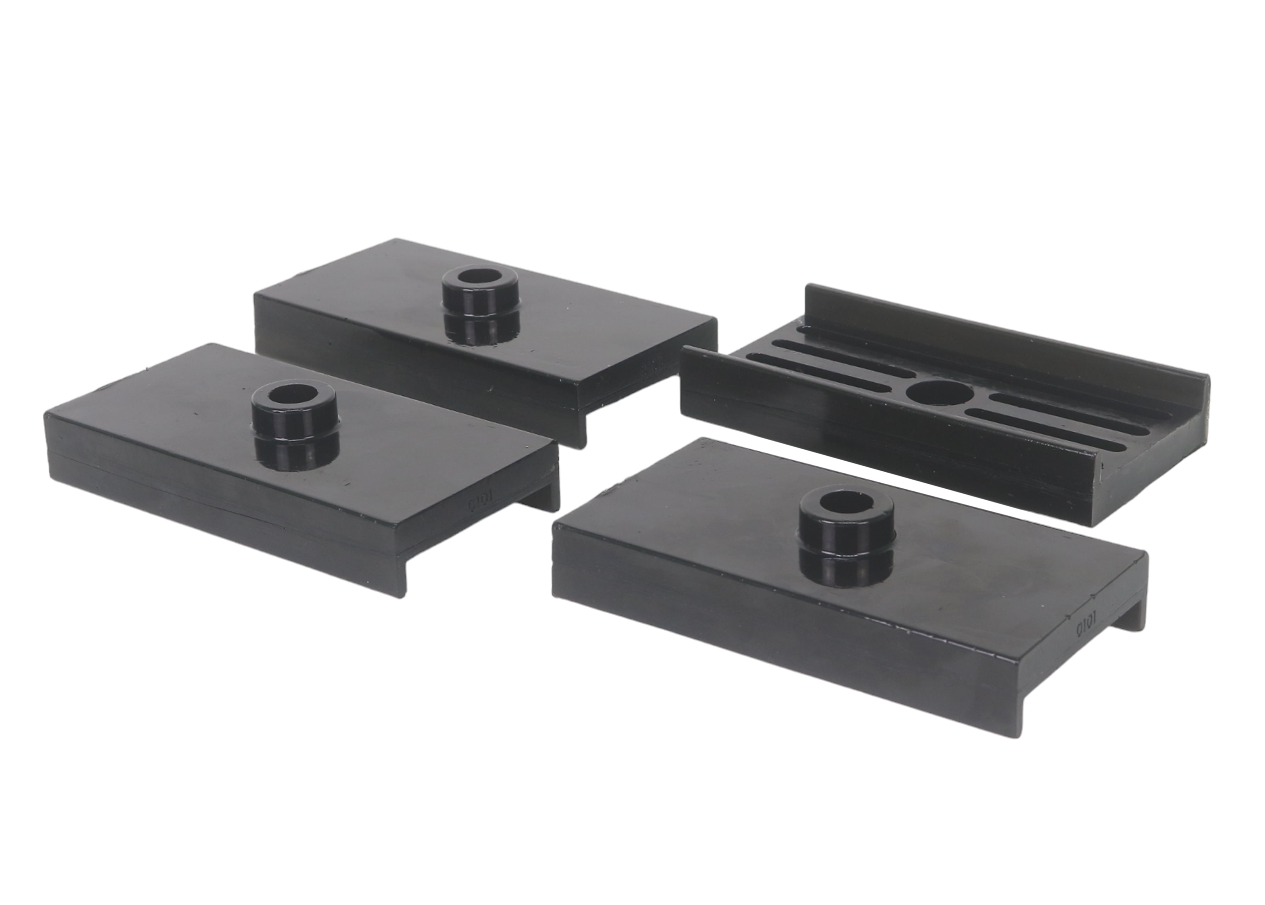 Nolathane REV154.0006 Rear Leaf Spring Insulator Compatible with Ford ...