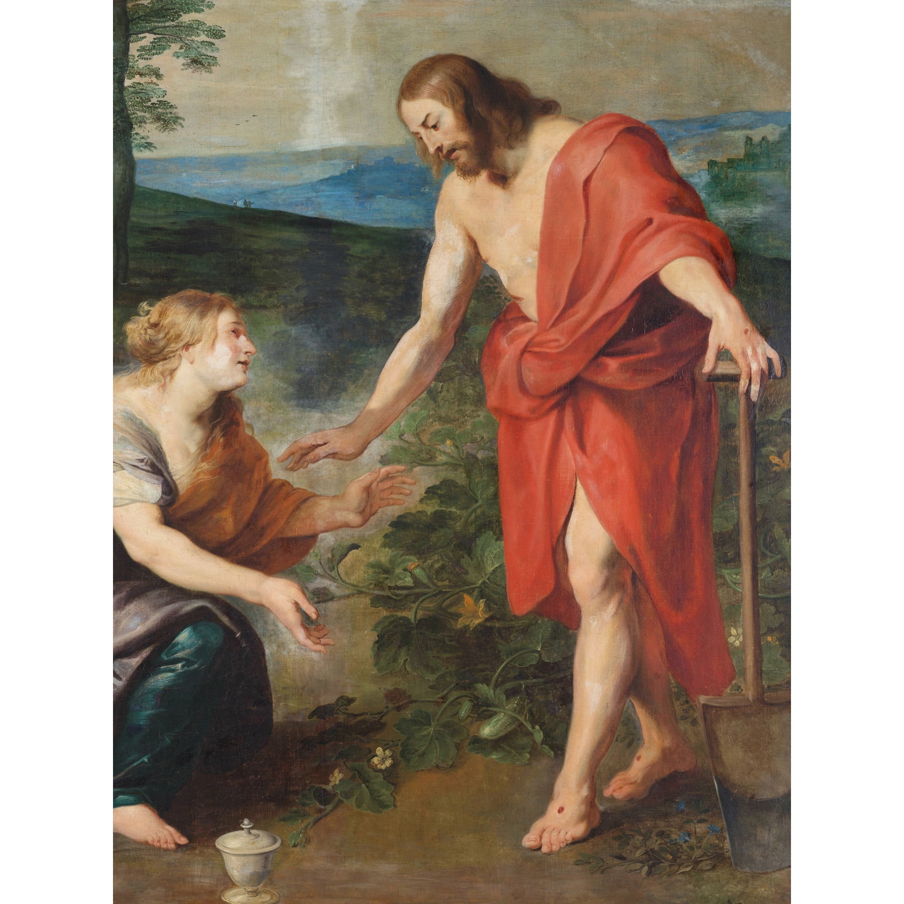 Noli Me Tangere Christ Appears To Mary Magdalene Extra Large XL Wall Art Poster Print - Walmart.com
