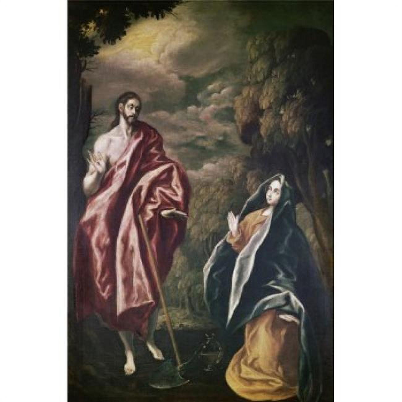 Noli Me Tangere Jorge Manuel Theotocopuli 1578-1631 Spanish Poster ...