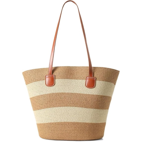Nollia Straw Bags For Women | Travel Straw Totes Bag, Summer Woven ...
