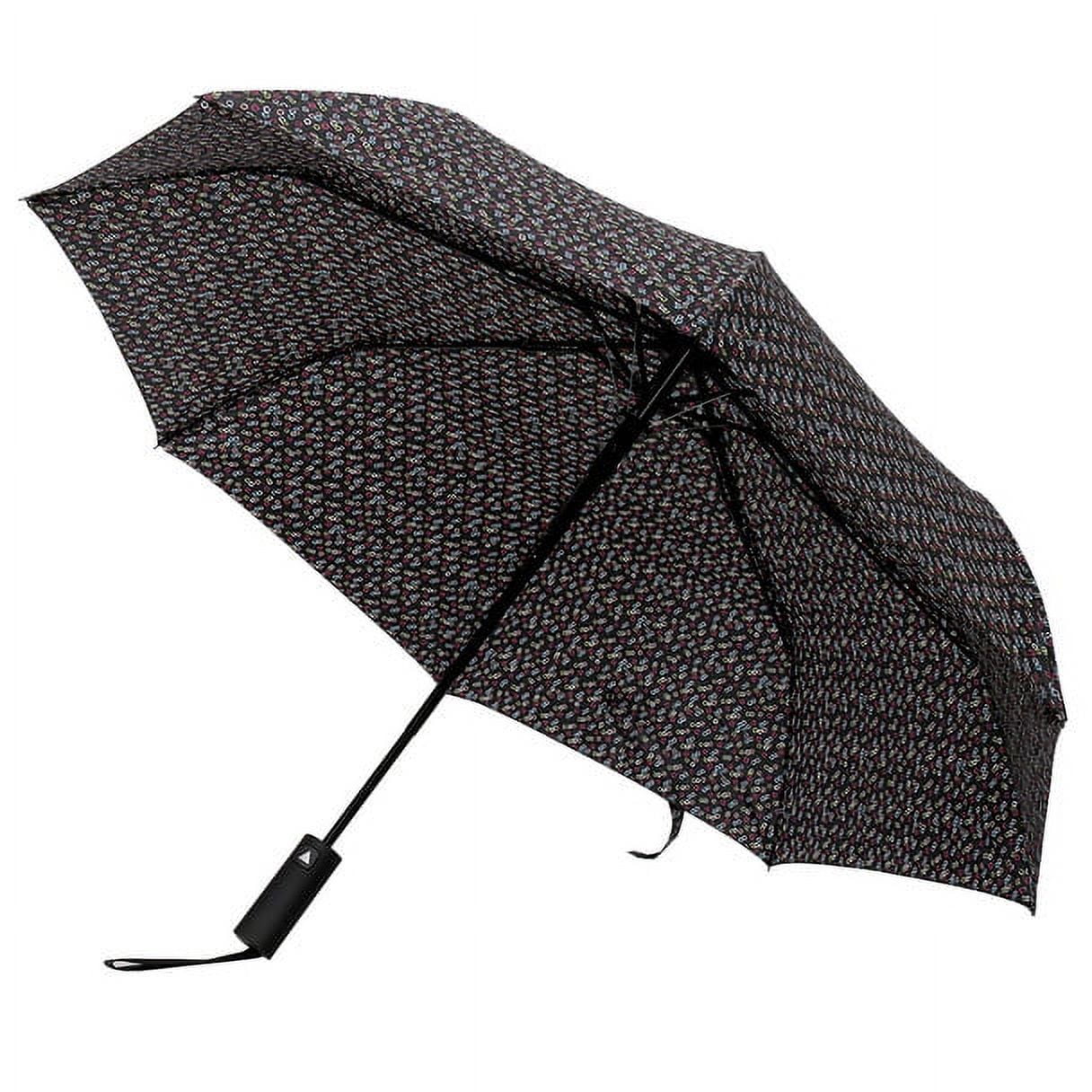 Nollia Windproof Automatic Travel Umbrella, Compact Portable with ...