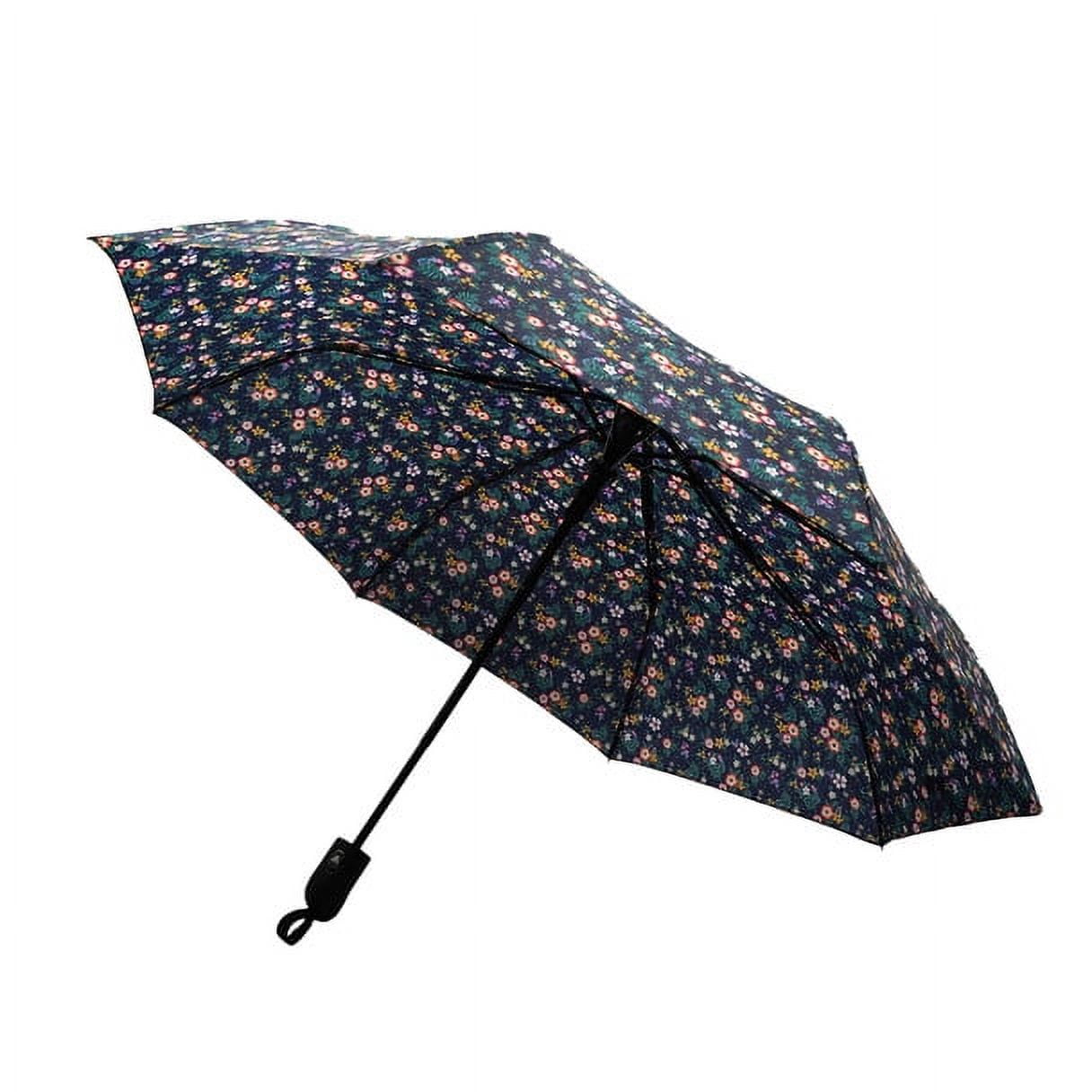 Nollia Windproof Automatic Travel Umbrella, Compact Portable with ...