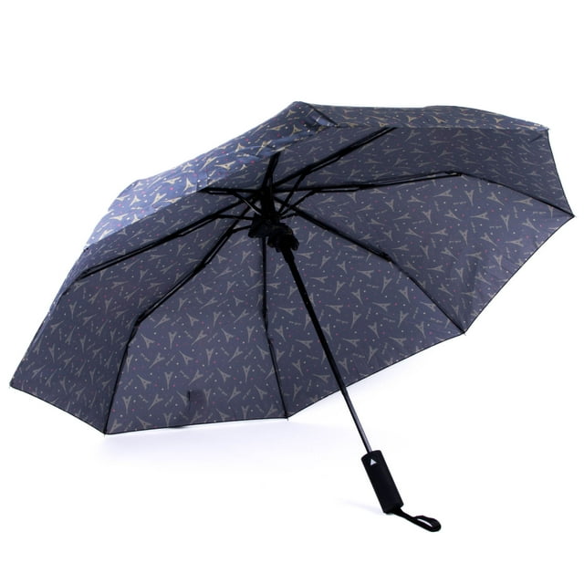 Nollia Windproof Automatic Travel Umbrella, Compact Portable with ...