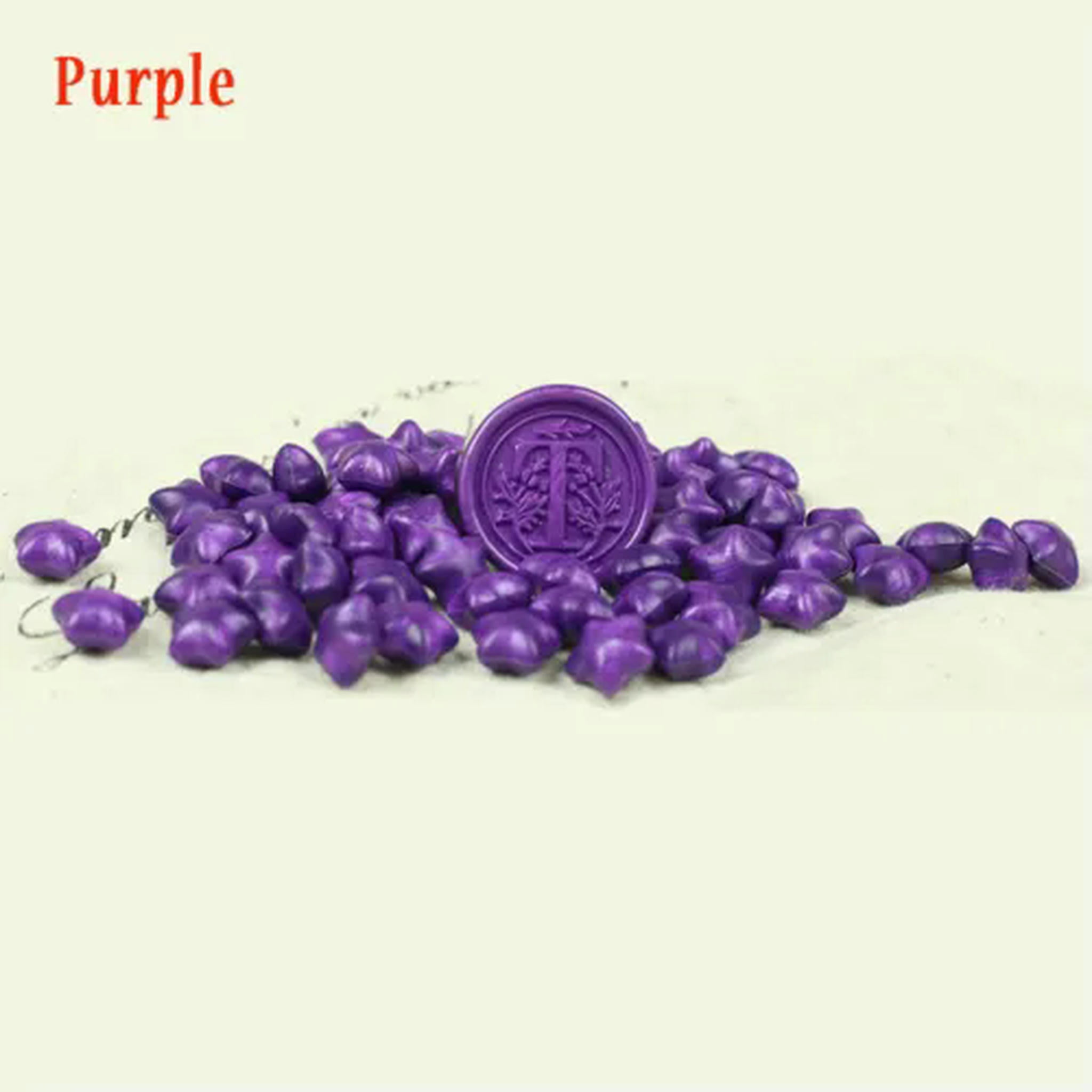 Nololo 100Pc Stars Sealing Wax Beads Stamp Crafts Wedding Invitation ...