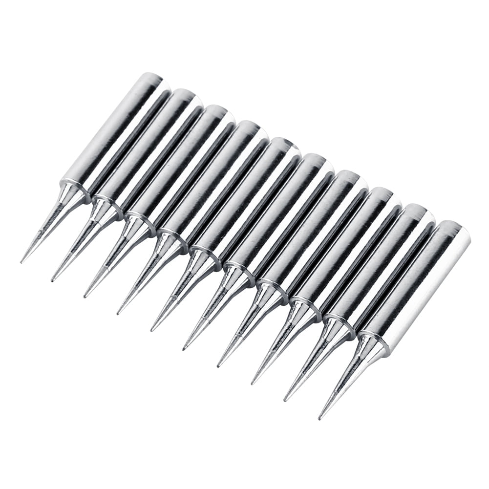 Nololo 10Pcs 900M-T-I Soldering Tips Sharp Soldering Replacement Solder ...