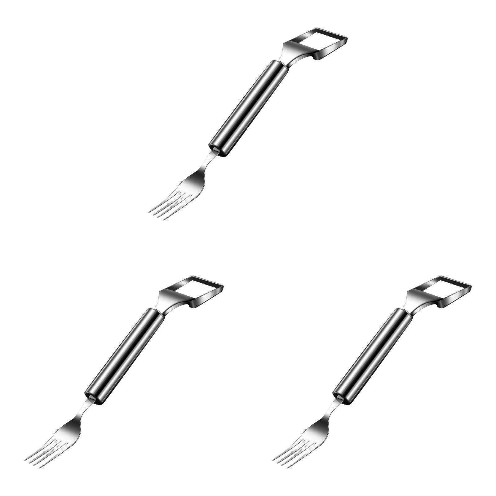 Nololo 2 In 1 Fruit Fork Slicer Stainless Steel Fruit Forks Slicer ...