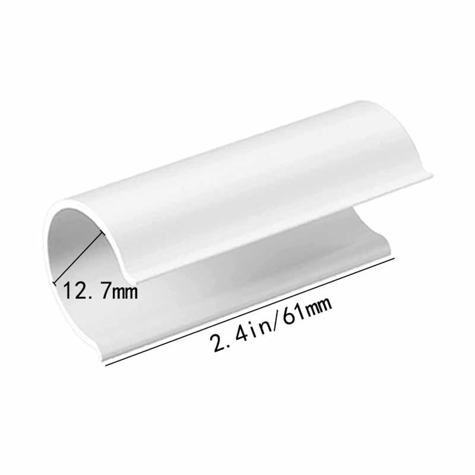 Nololo 32 Pcs Greenhouse Tube Clips, 12.7Mm/0.5" PVC Pipe Greenhouse ...