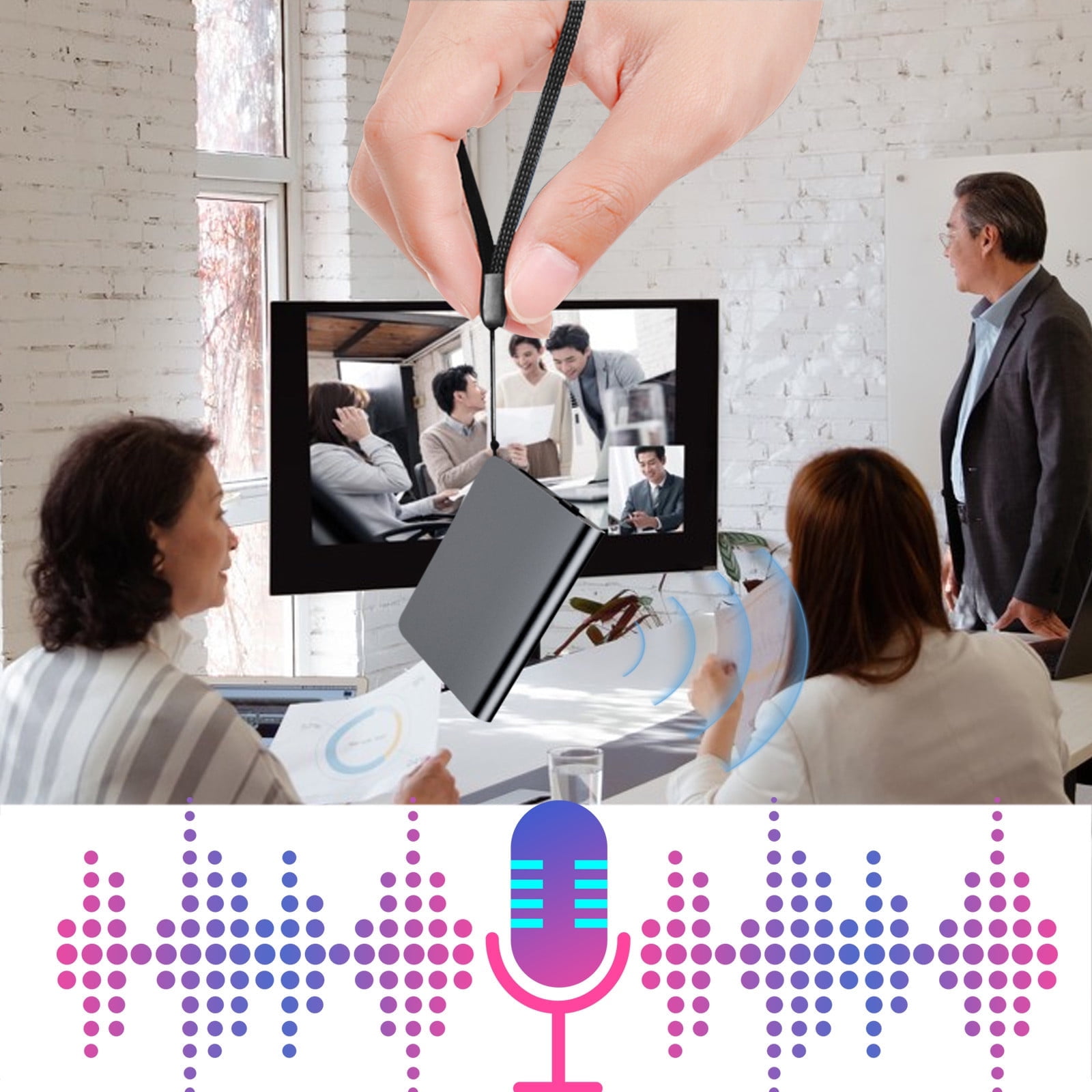 Nololo 8Gb Voice Recorder Audio Voice Recorder Small Mp3 Digital ...