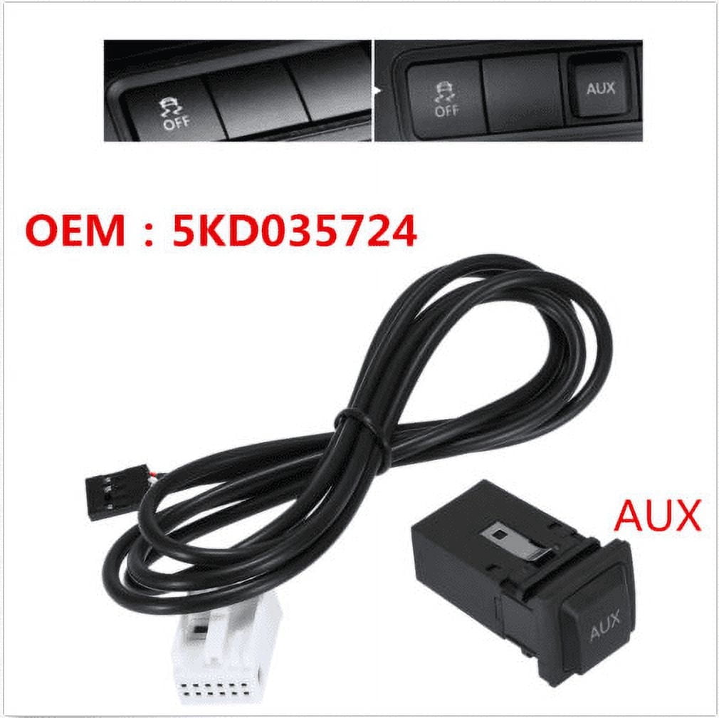 Nololo AUX Cable,Car USB AUX Audio Cable Switch & Cable Compatible with ...