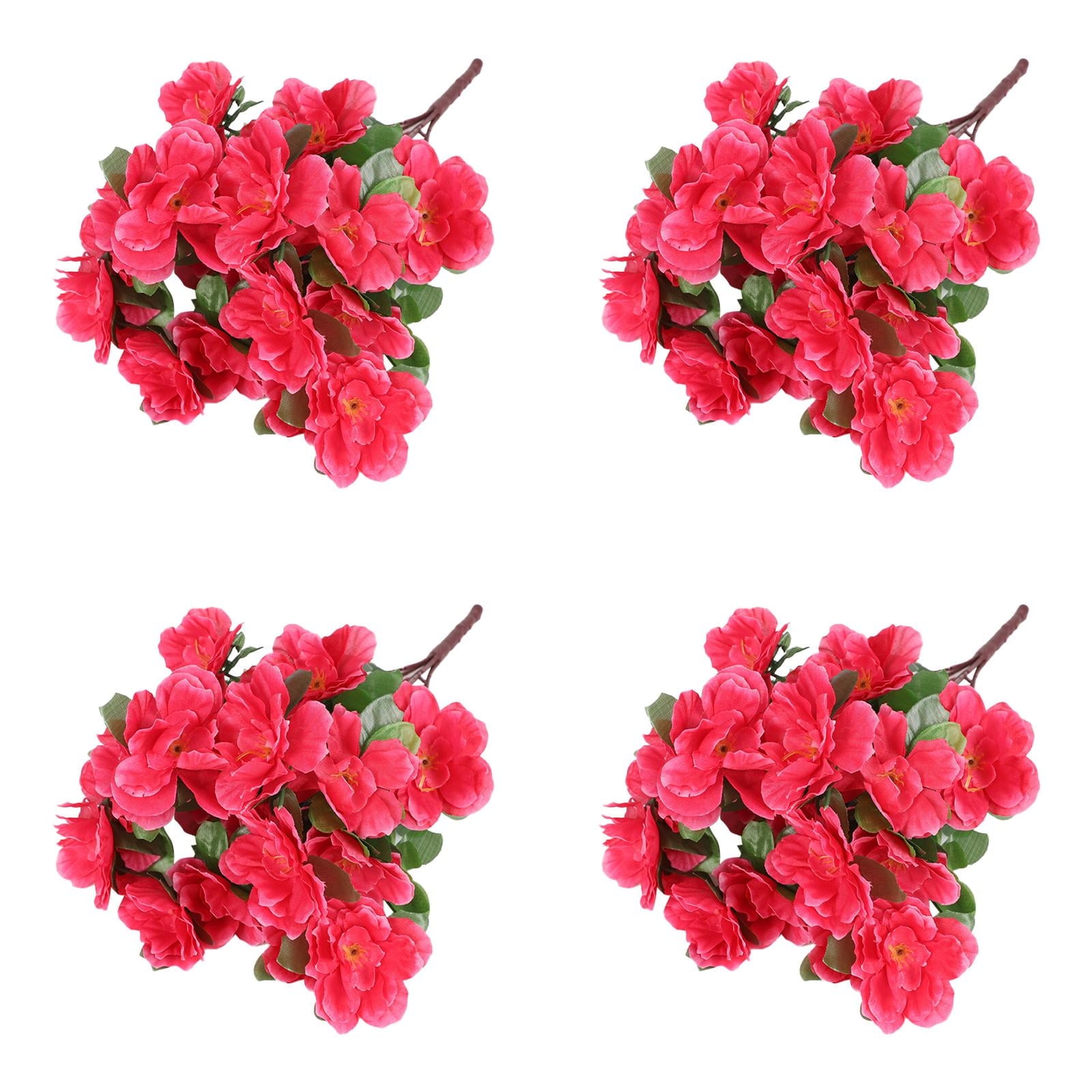 Nololo Azaleas Flower Decoration Flower Bed Horticultural Layout Project Inserted Ground Silk ...