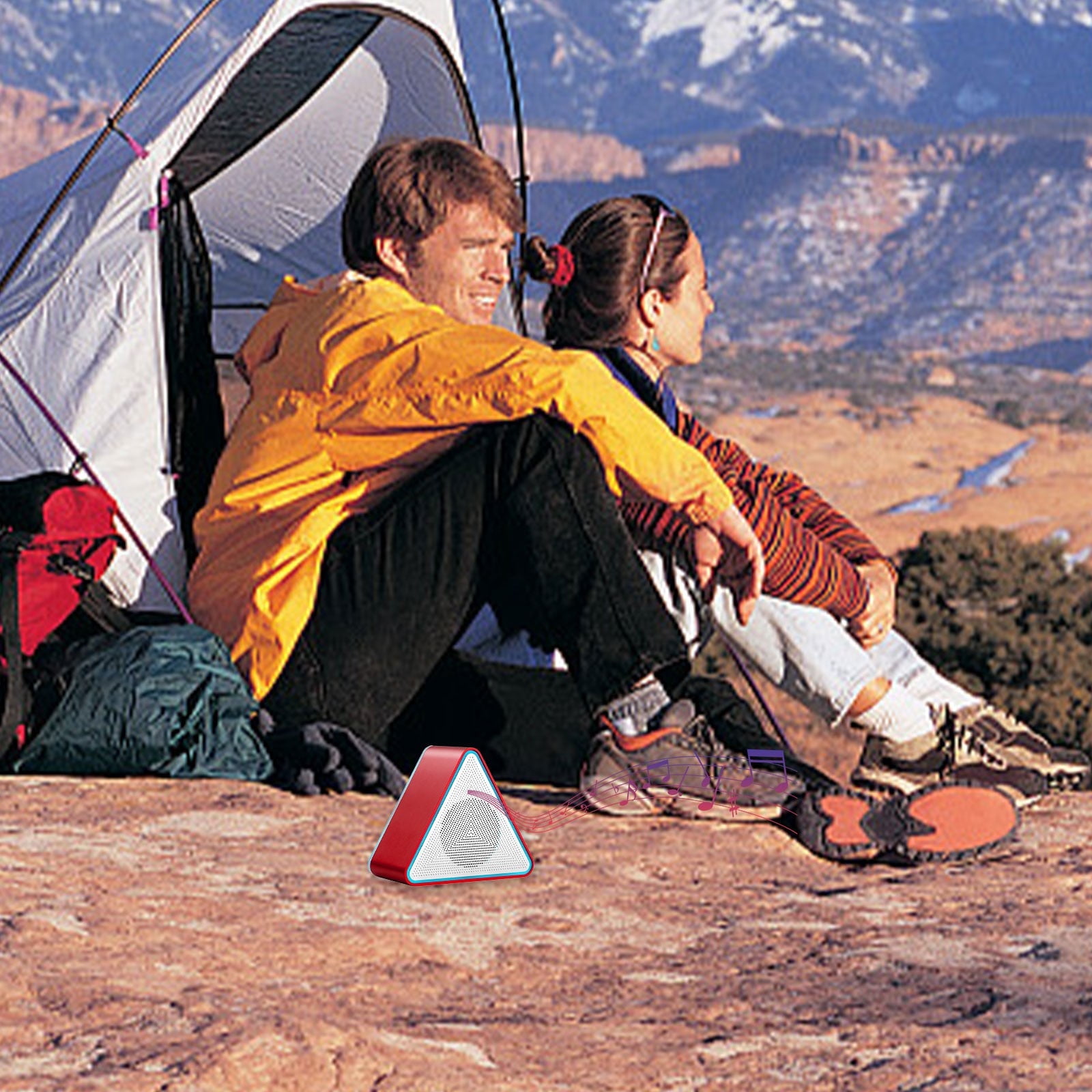 Nololo Back to School Portable Bluetooth Speaker RGB Lights Outdoor ...