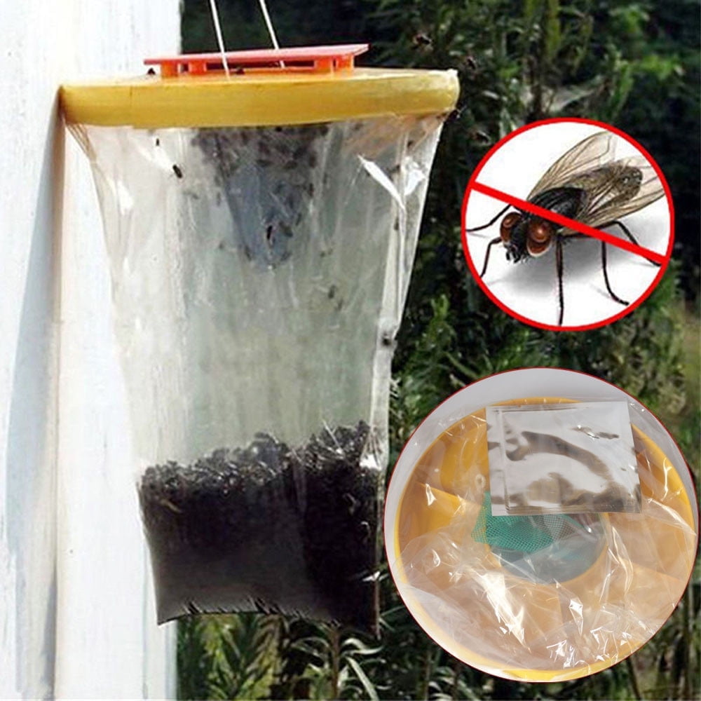 Nololo Big Bag Disposable Fly Traps Outdoor Hanging with, Ranch Stable ...