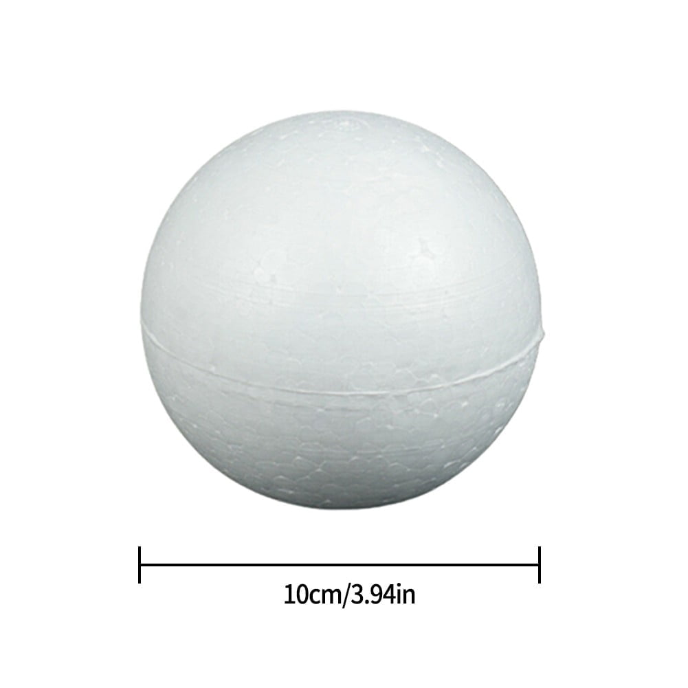 Nololo Blank Round Solid Polystyrene Styrofoam Foam Ball for Wedding ...