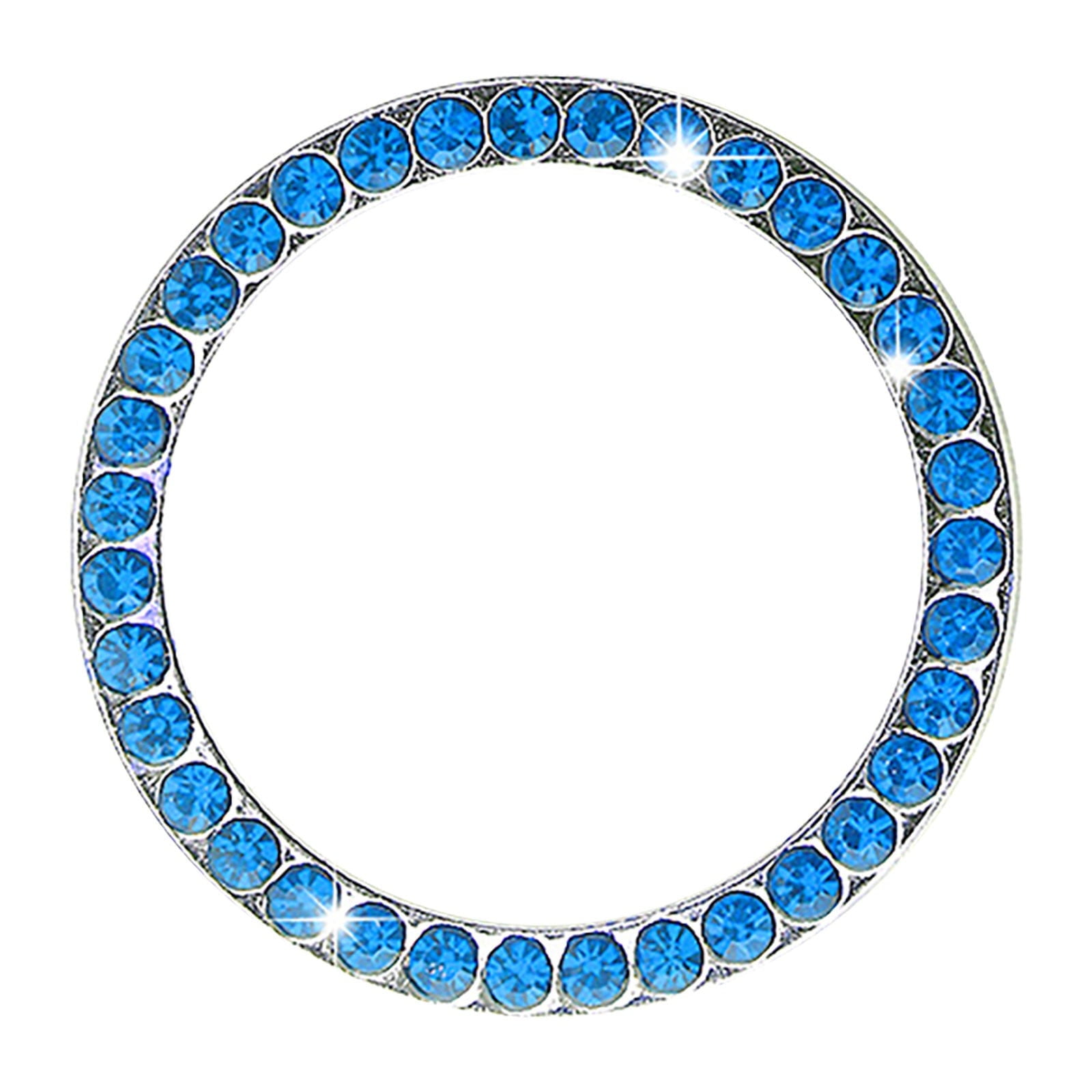 Nololo Bling Push To Start Button Cover Ring Interior Diamond ...