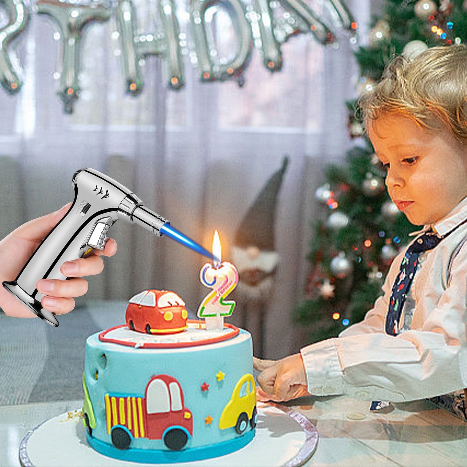 Nololo Butane Torch Blow Torch, Refillable Torch Lighter, Kitchen ...