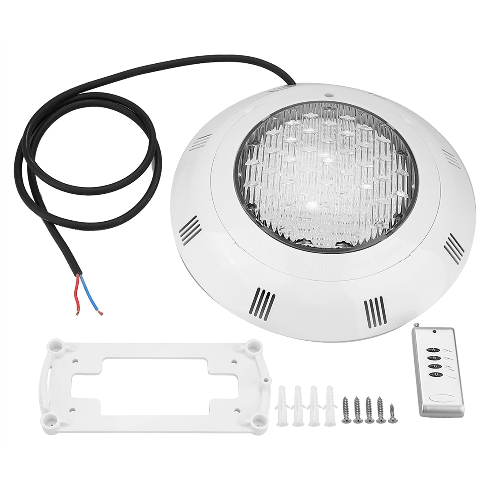 Nololo Delaman Pool Light, 12V 24 LED RGB Multi-Color Underwater ...