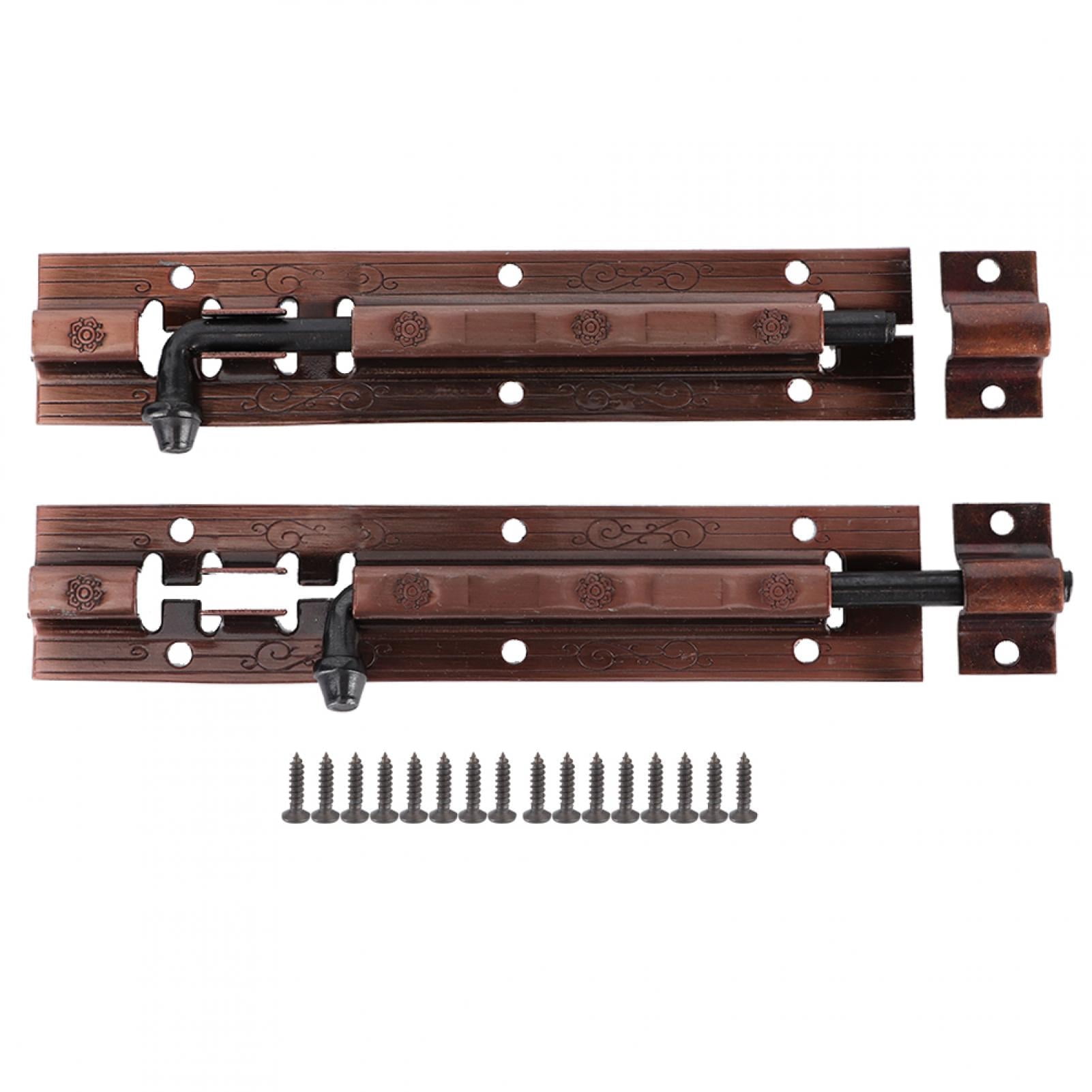 Nololo Door Latch - 2Pcs Anti?Thief Security Door Bolt Sliding Latch ...