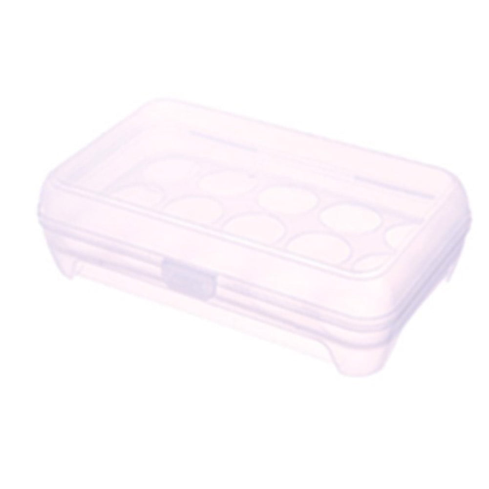 Nololo Egg Storage Rack-a Translucent Egg Tray with 15-Compartment ...