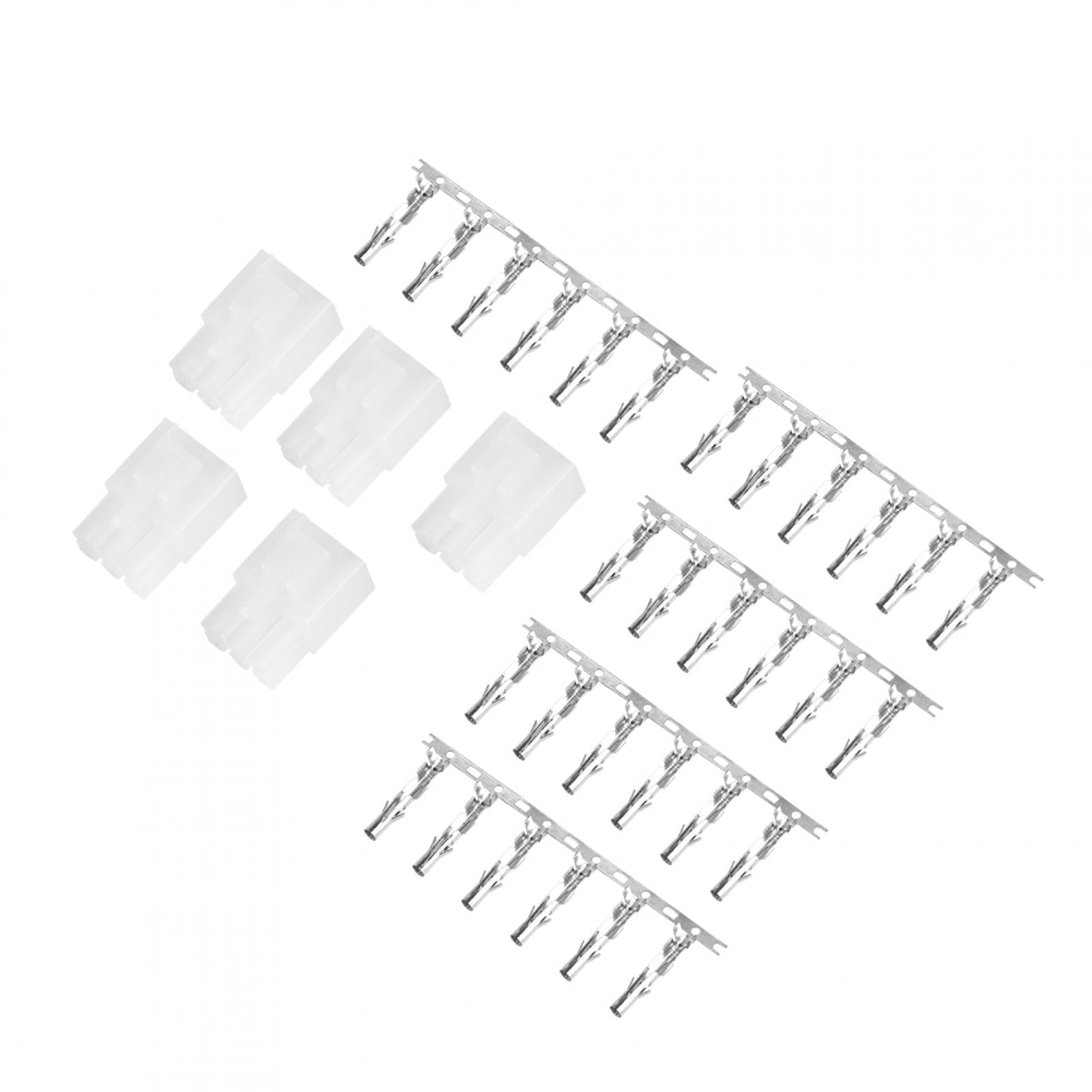 Nololo Emoshayoga 5 Pcs 6 Pin Power Socket Cable Connector Plug, Short ...