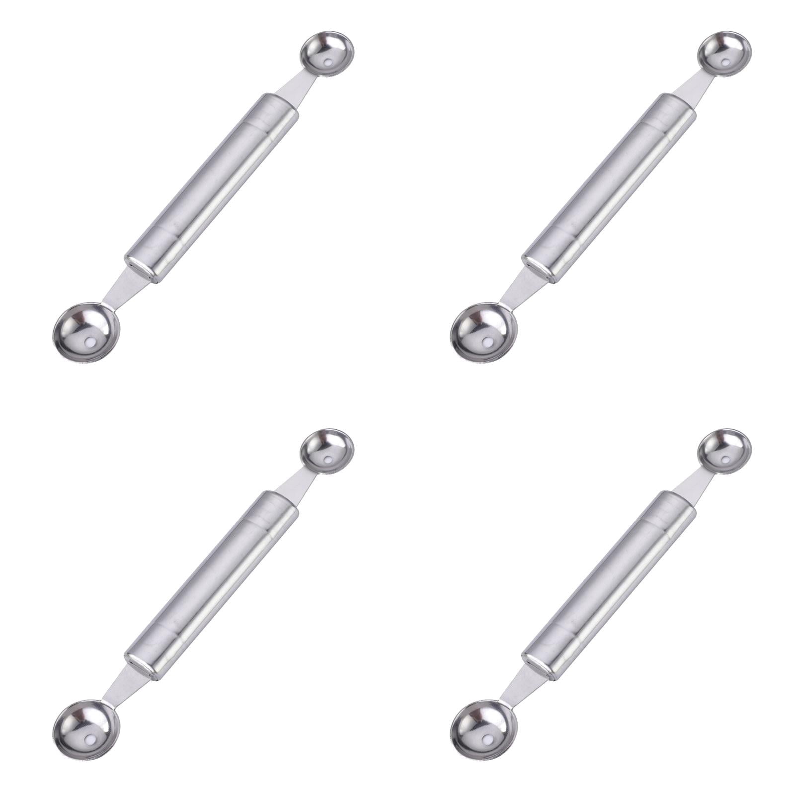 Nololo Ended Headed Fruit Ice Ball Spoon Fruit Melon Spoon Stainless ...