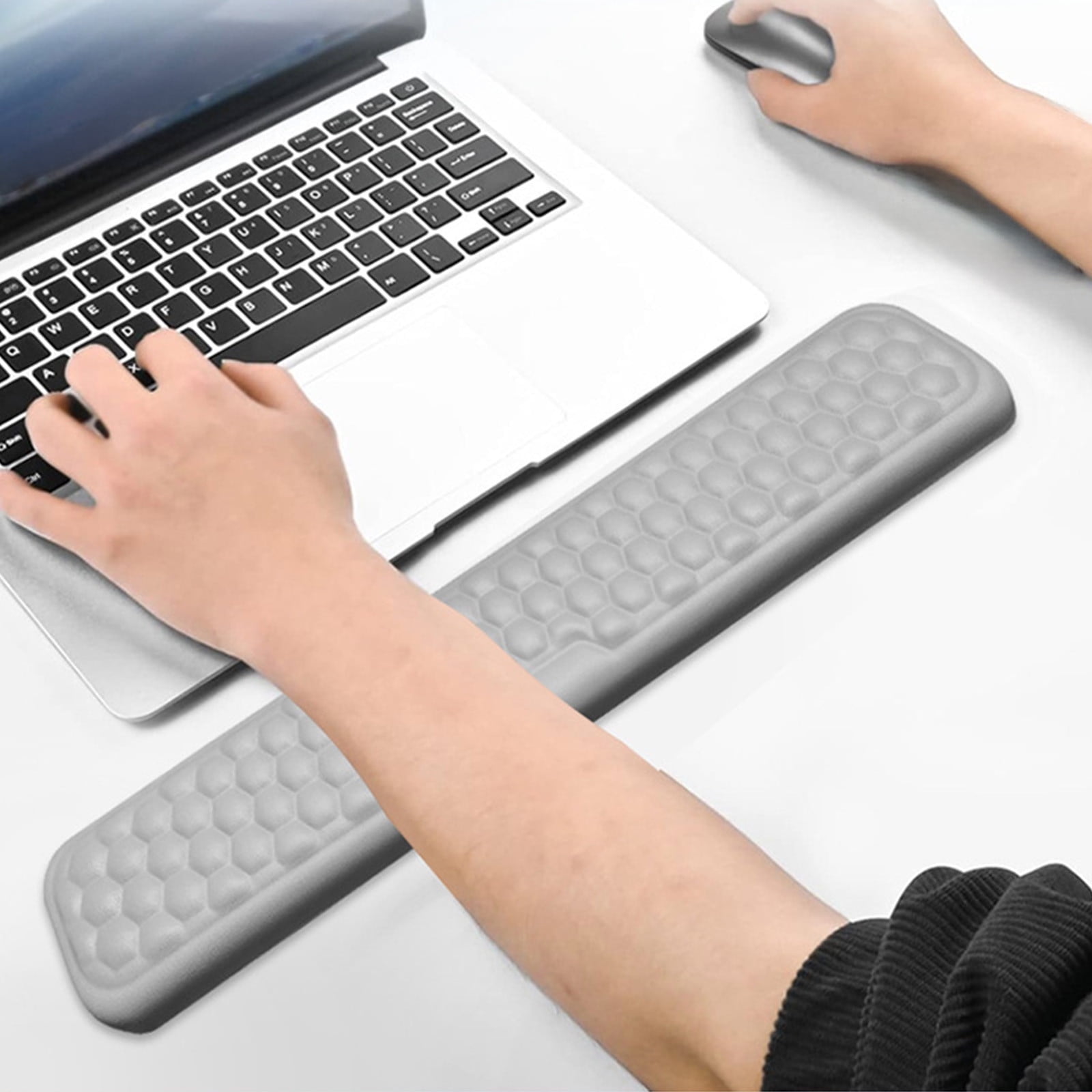 Nololo Ergonomic Wrist Support Mouse Pad with Memory Foam and Non-Slip ...