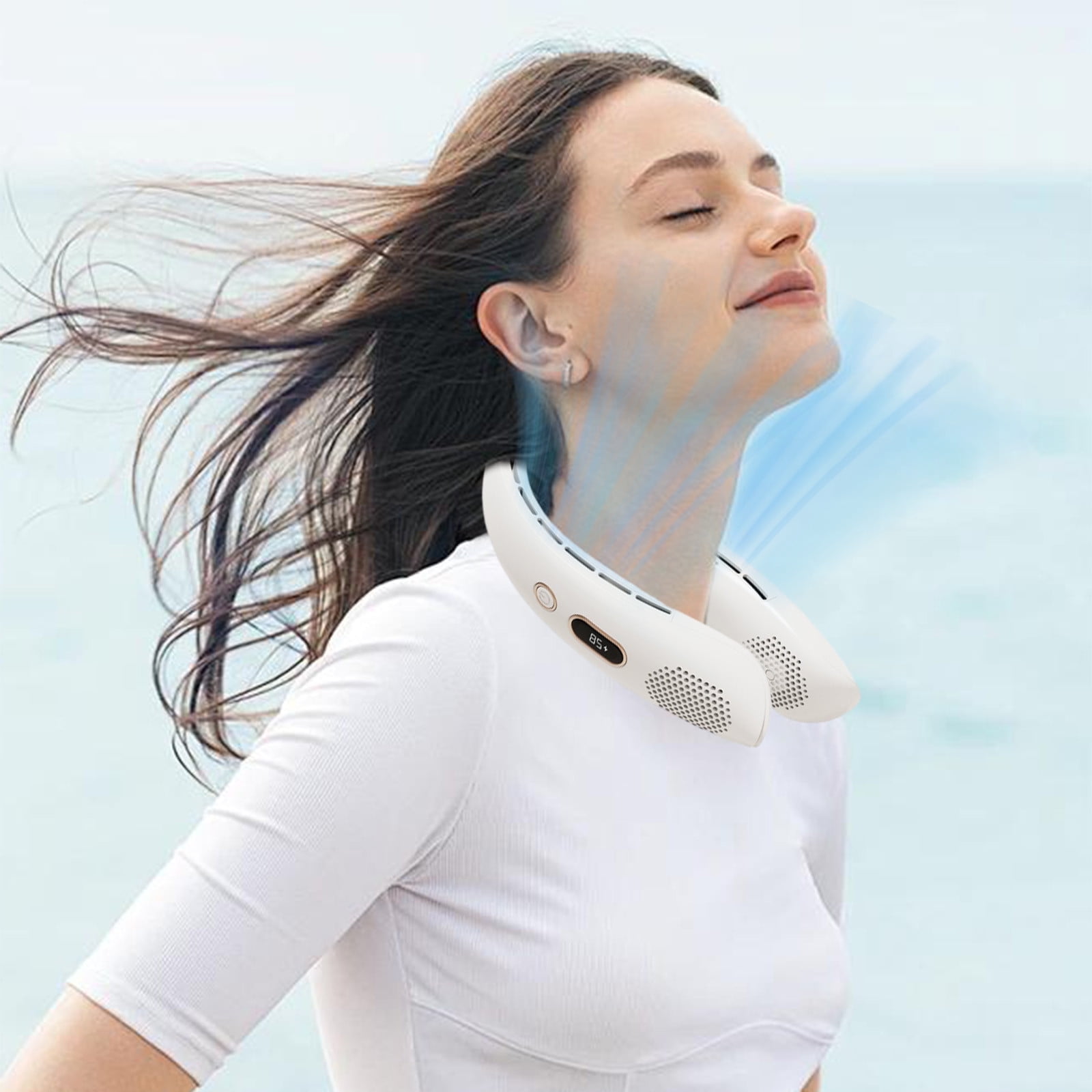 Nololo Handheld Fan Personal Fans Portable Hanging Fan Hands Free ...