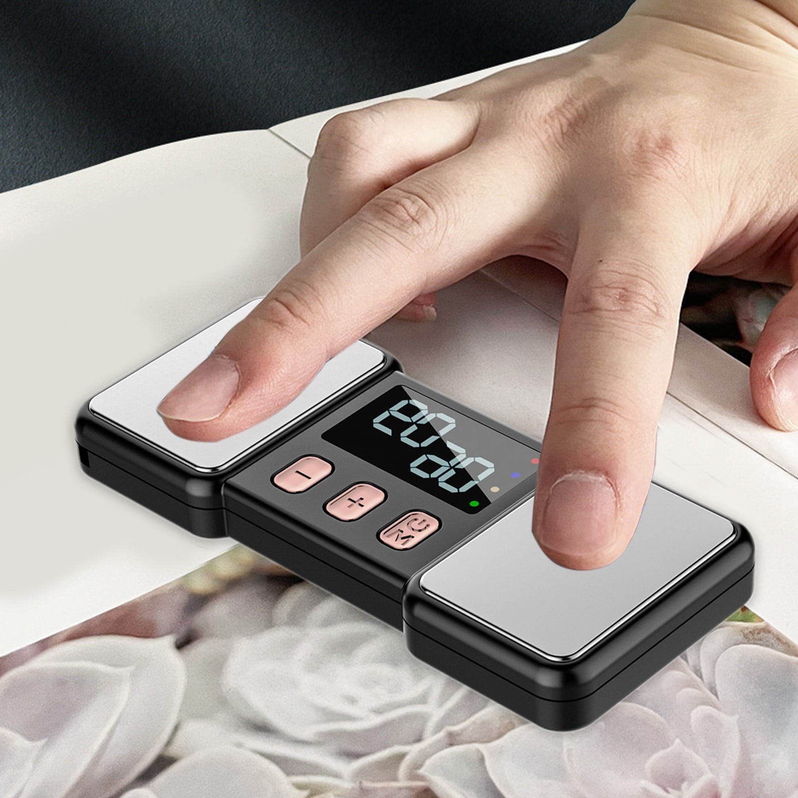 Nololo Handheld Finger Joint Relaxer with Smart Timer and Customizable ...