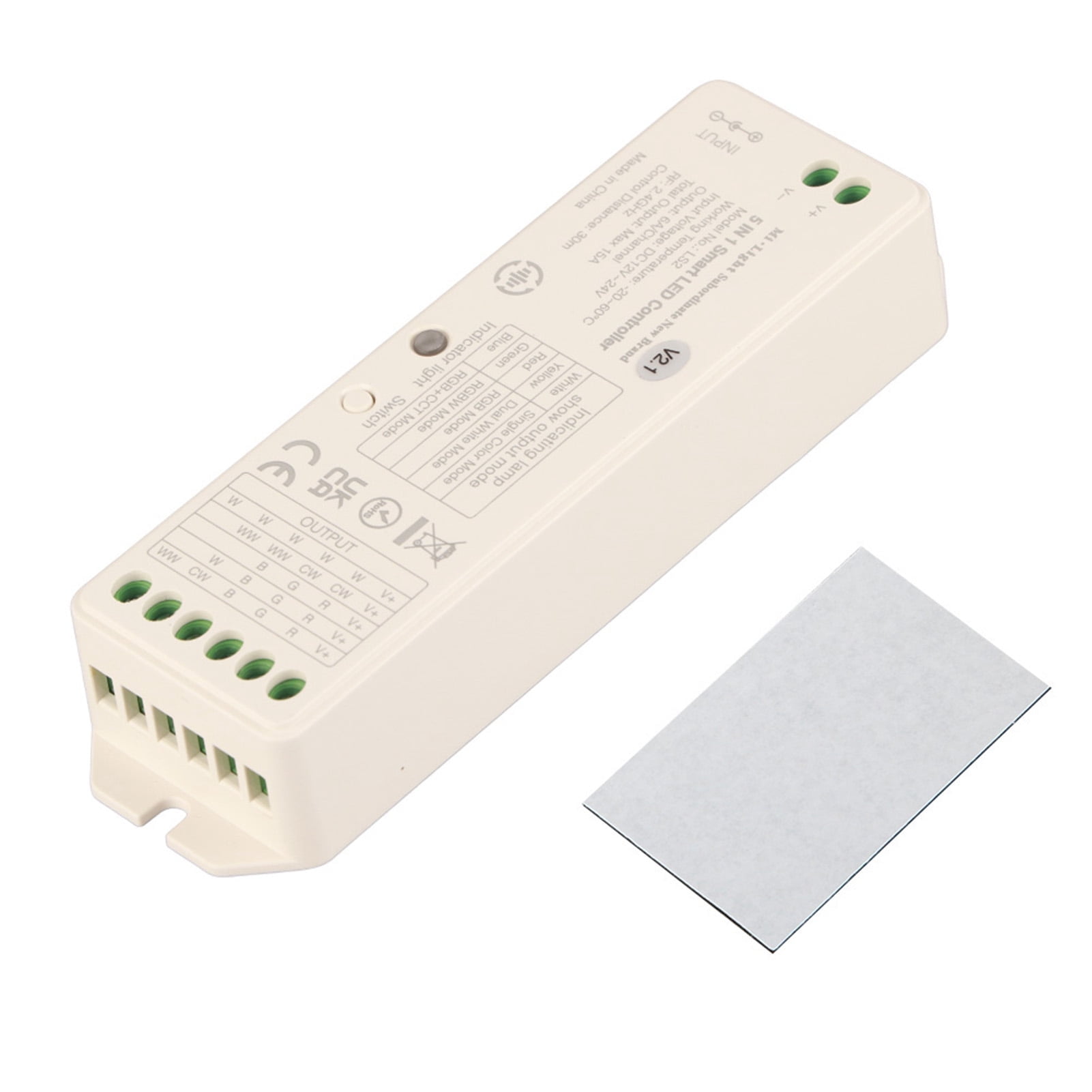 Nololo LED Controller LED Strip Controller,Milight LS2 5-in-1 Smart LED ...