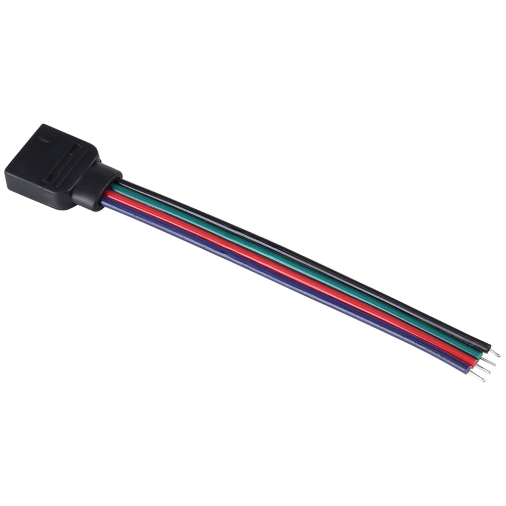 Nololo LED Female Connector - Pin Cable Connector Wires 10cm Length LED ...