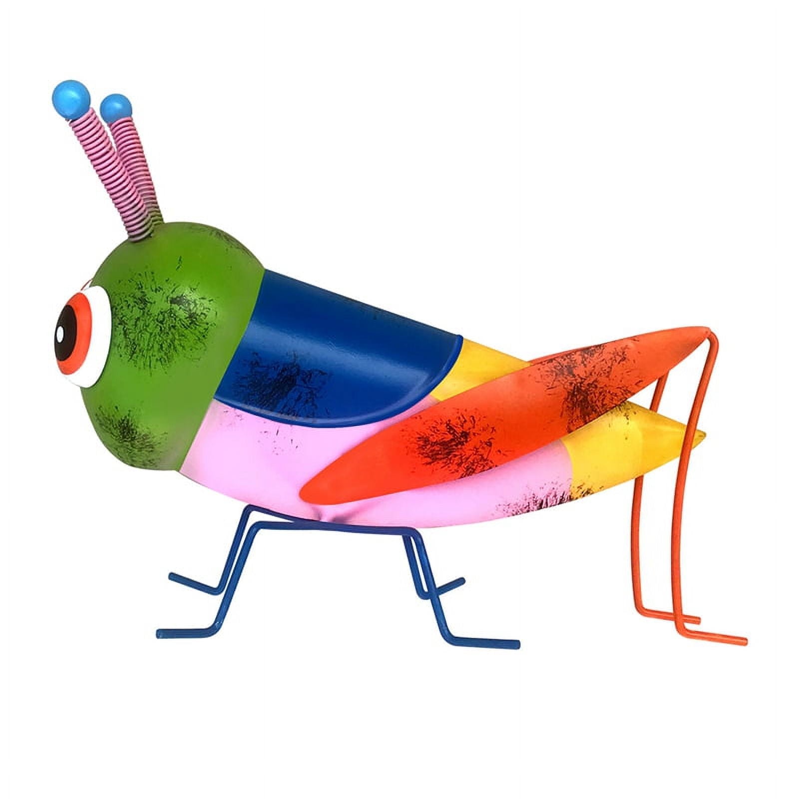 Nololo Metal Courtyard Art Garden Yard Art, Statue Grasshopper Statue ...