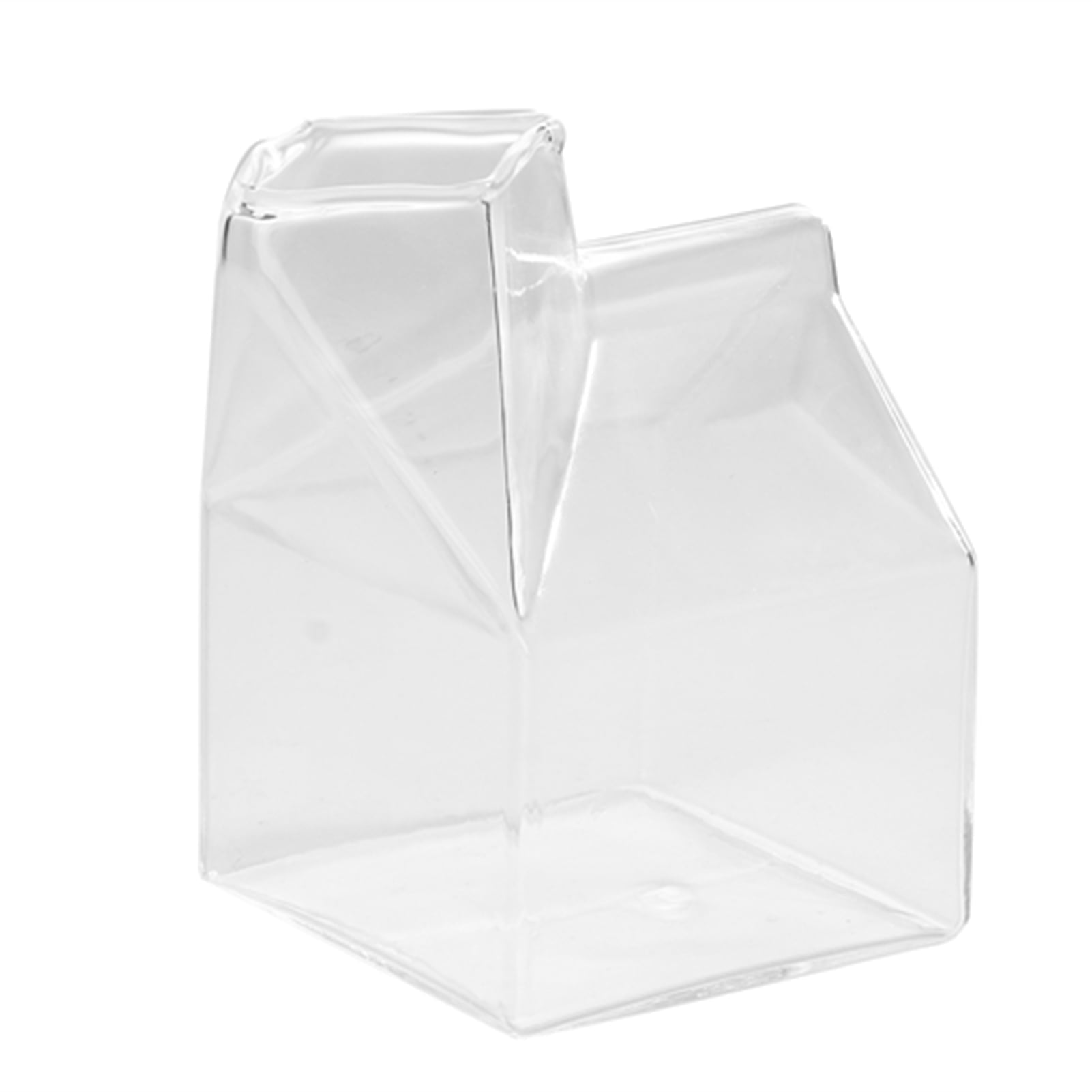 Nololo Milk Glass Carton Cup Pourer Water Cup, Cute House Shape ...