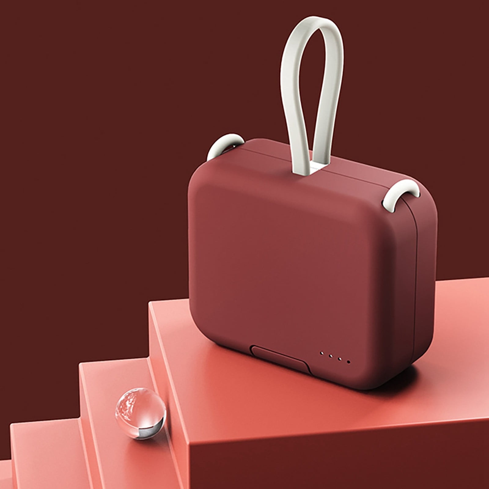 Nololo Mobile Power Supply Clip On Power Bank Portable Wireless Power ...