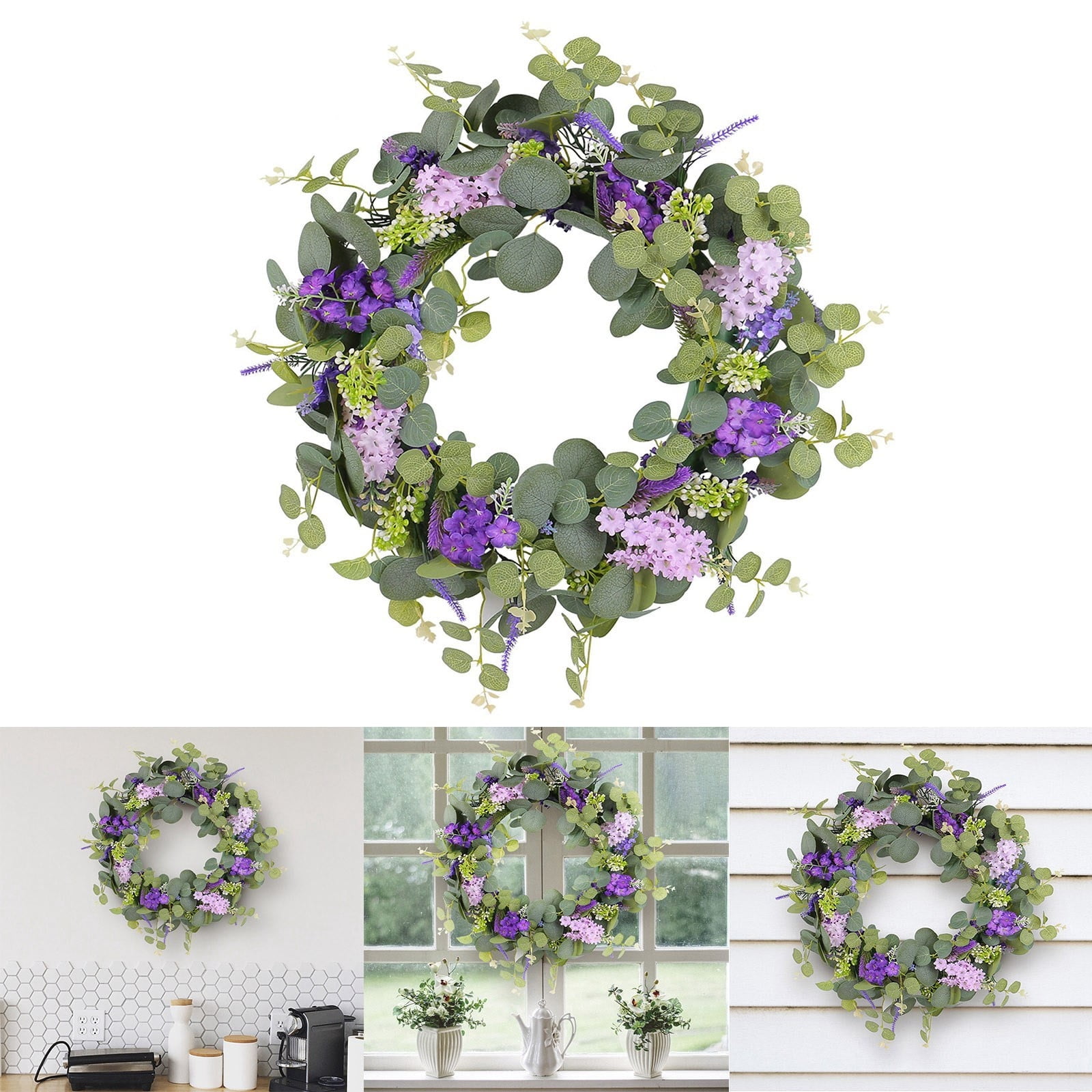 Nololo Mother's Day Decorations Summer Garland Small Fresh Green Leaves ...
