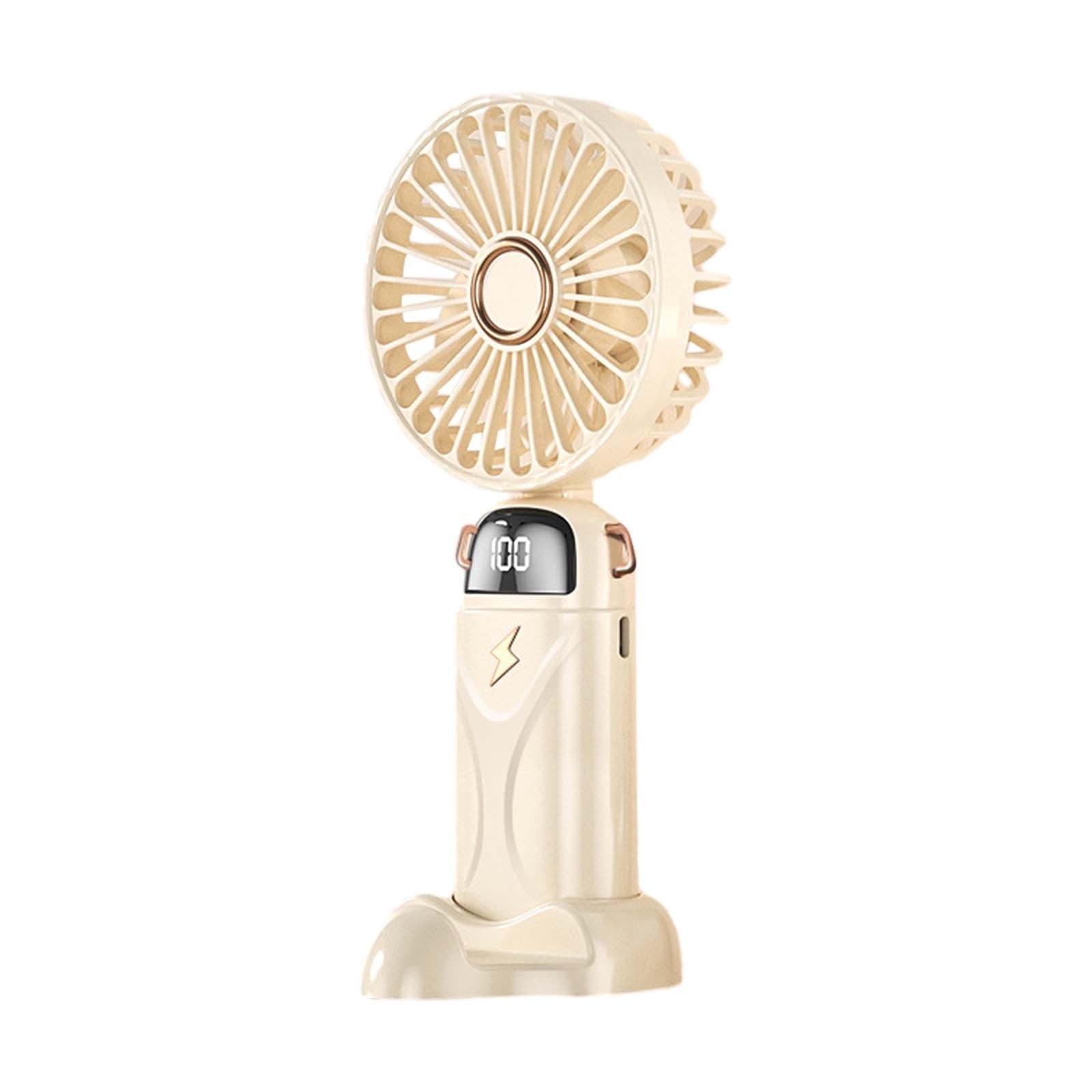 Nololo New Usb Handheld Fan Reversible Base Vertical Blowing 5 Wind ...